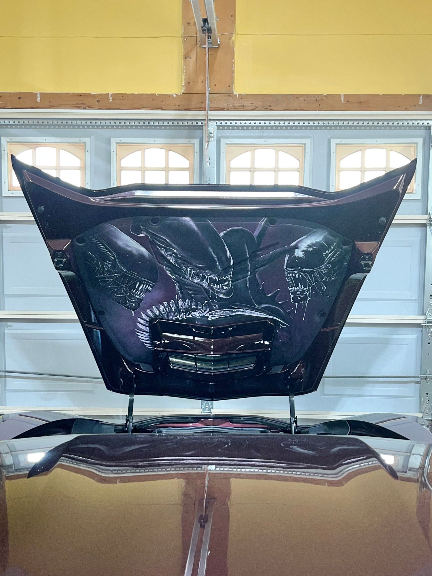 Installed Airbrush hood liner - CorvetteForum - Chevrolet Corvette ...