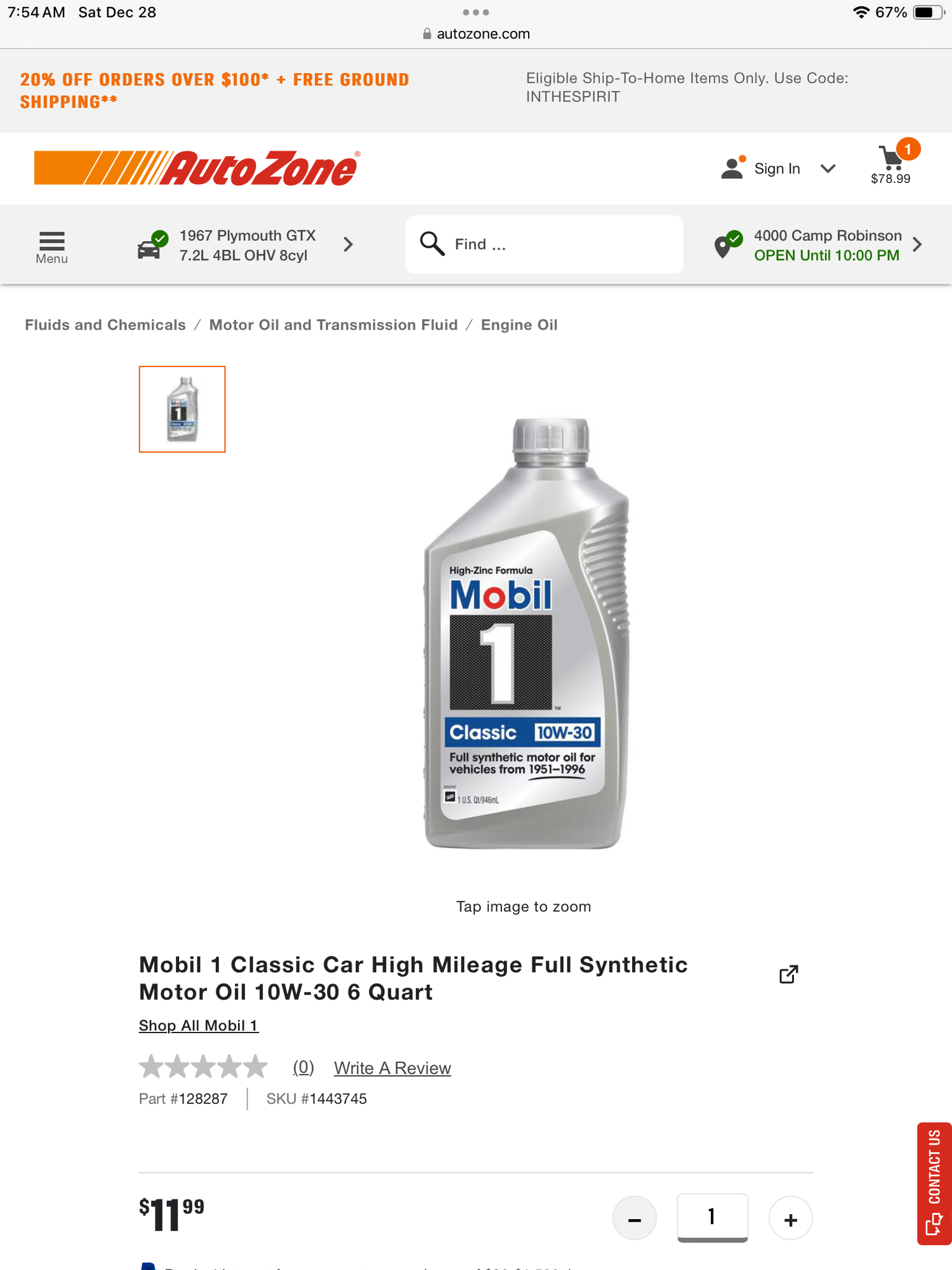 Mobil 1 "Classic" Oil - CorvetteForum - Chevrolet Corvette Forum Discussion