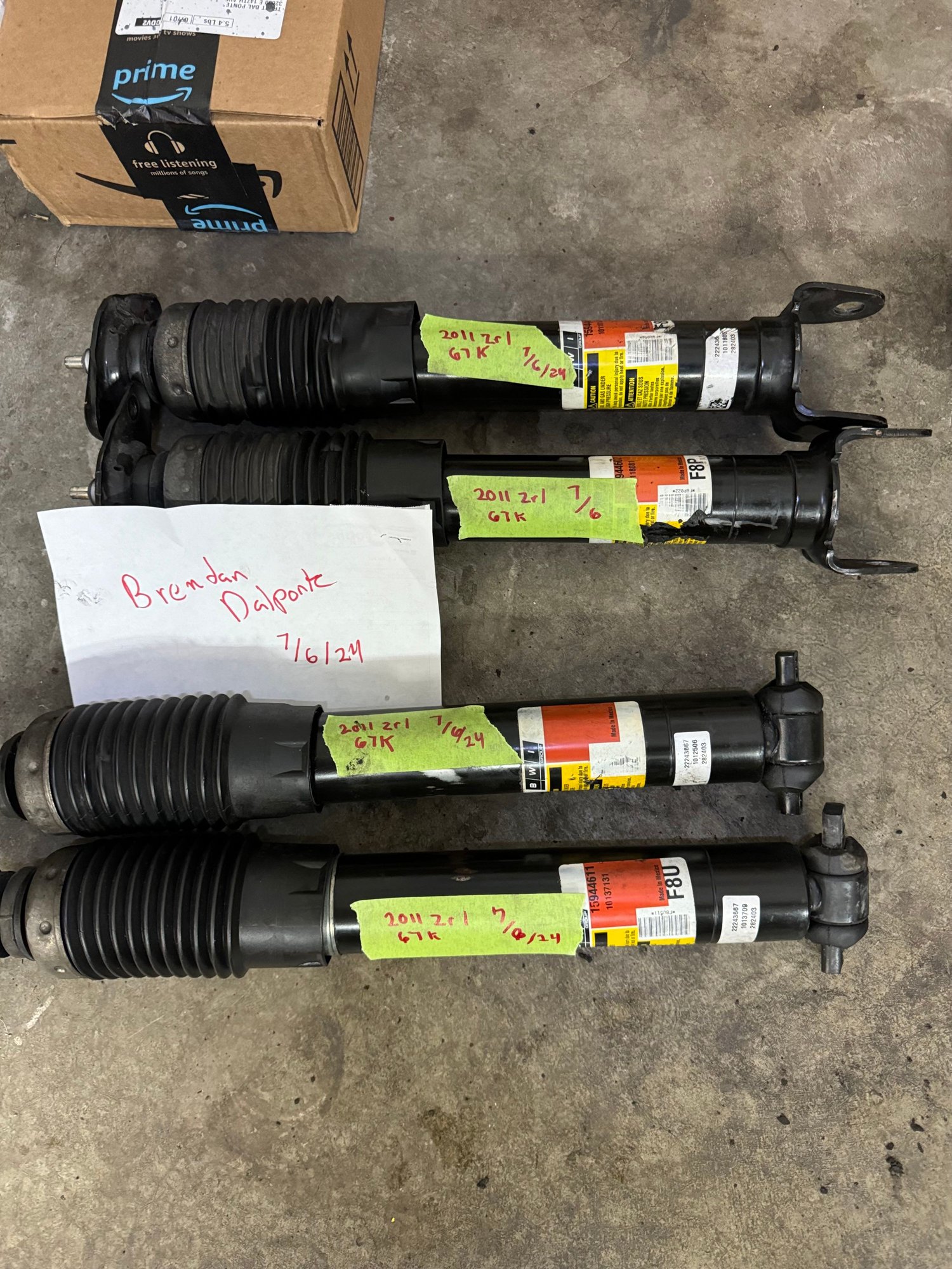 FS (For Sale) 2011 c6 zr1 mag ride shocks with 67k miles ...
