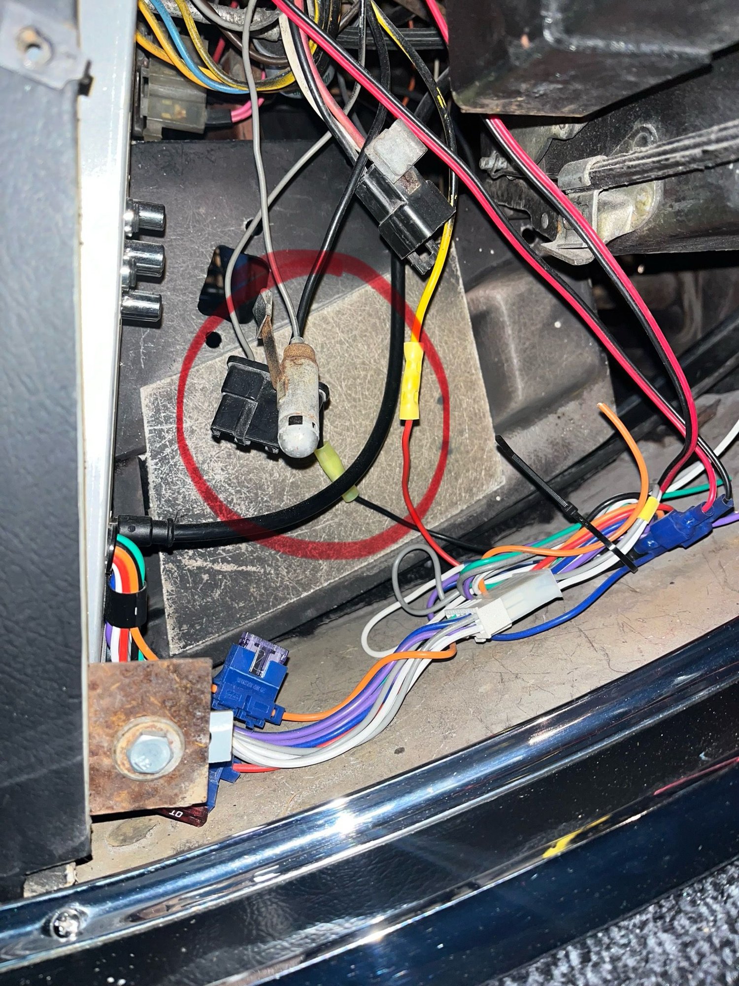 C2 What is this hanging under my dash? - CorvetteForum - Chevrolet ...
