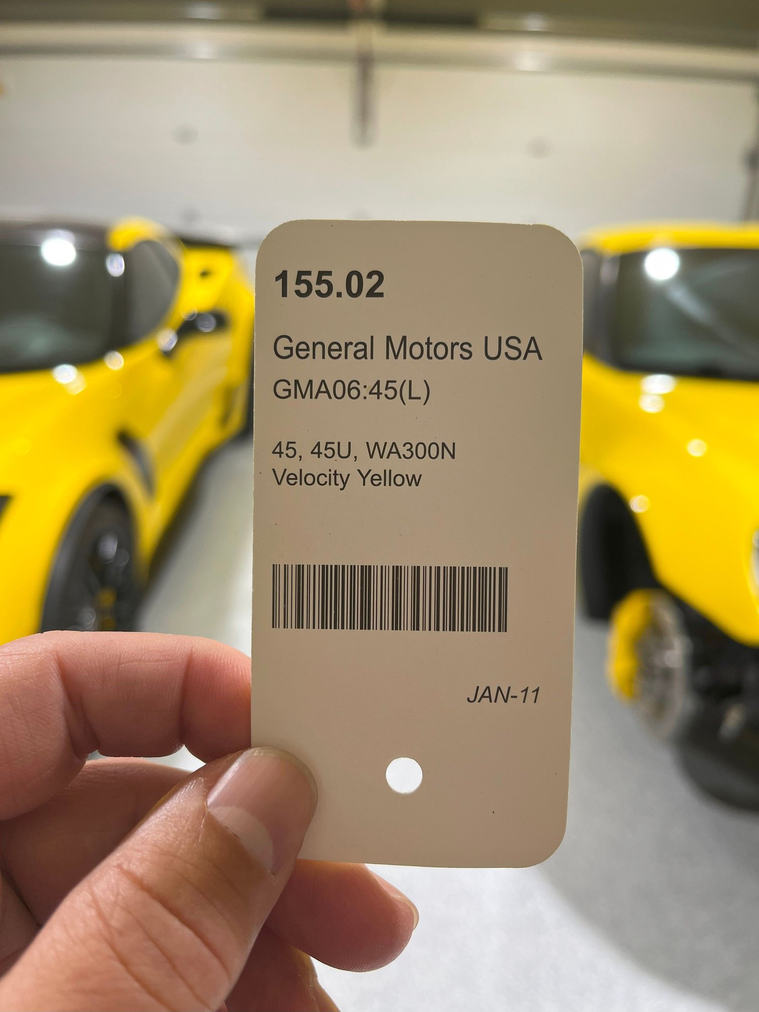 Yet Another Velocity Yellow Paint Match Question - CorvetteForum ...