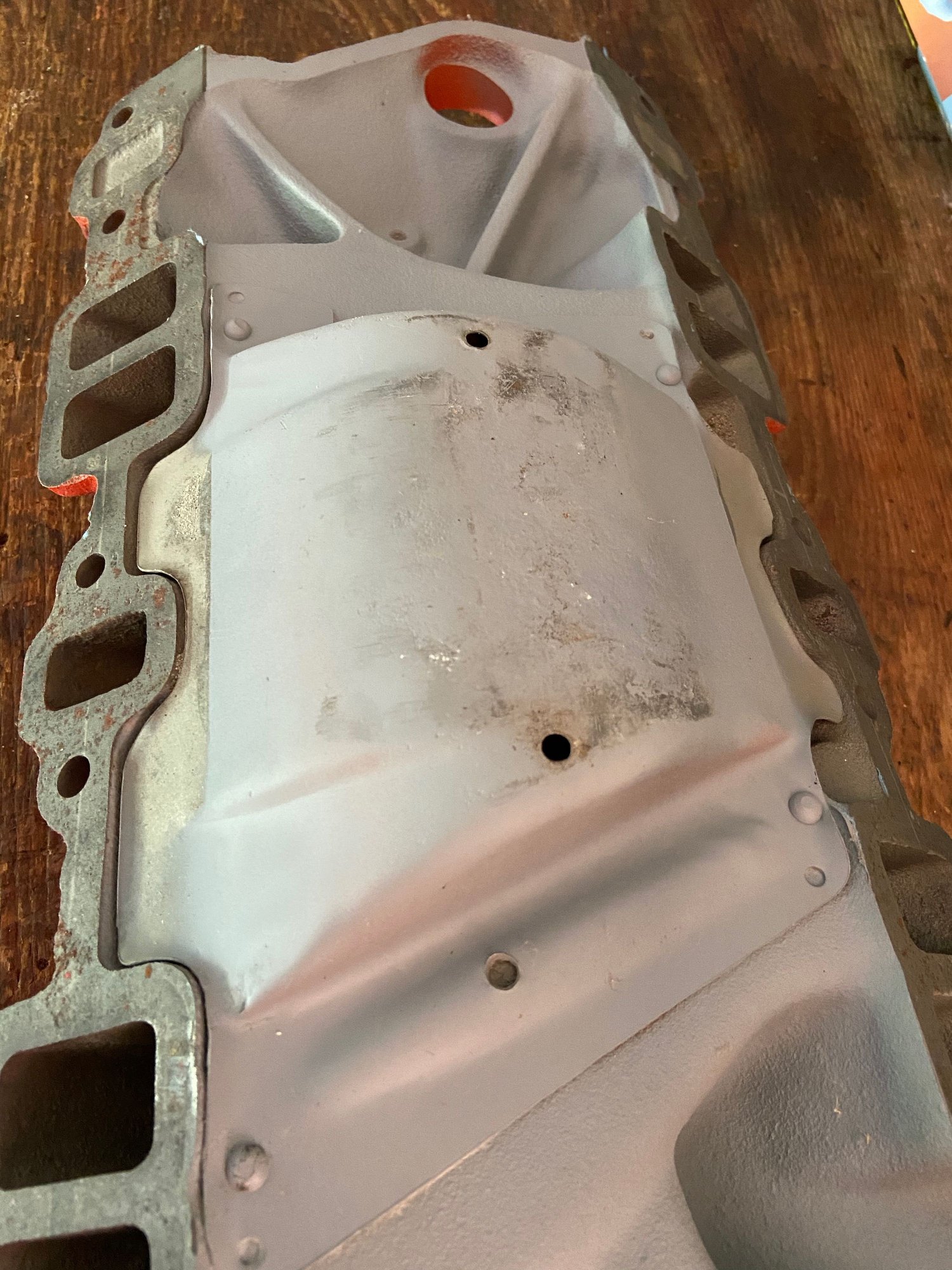 C1 Cast Iron Intake heat shield - CorvetteForum - Chevrolet Corvette ...