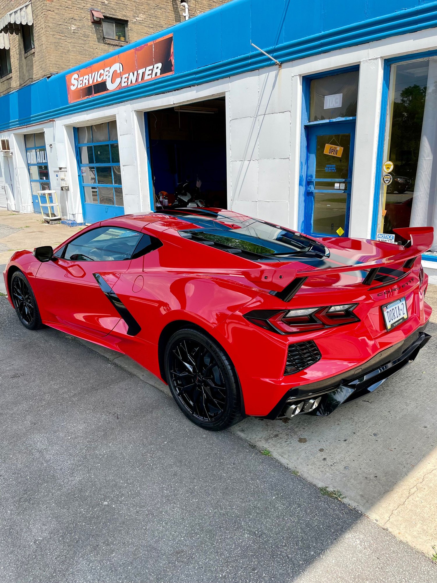 This Torch Red C8 really gets noticed. WOW! - CorvetteForum - Chevrolet ...