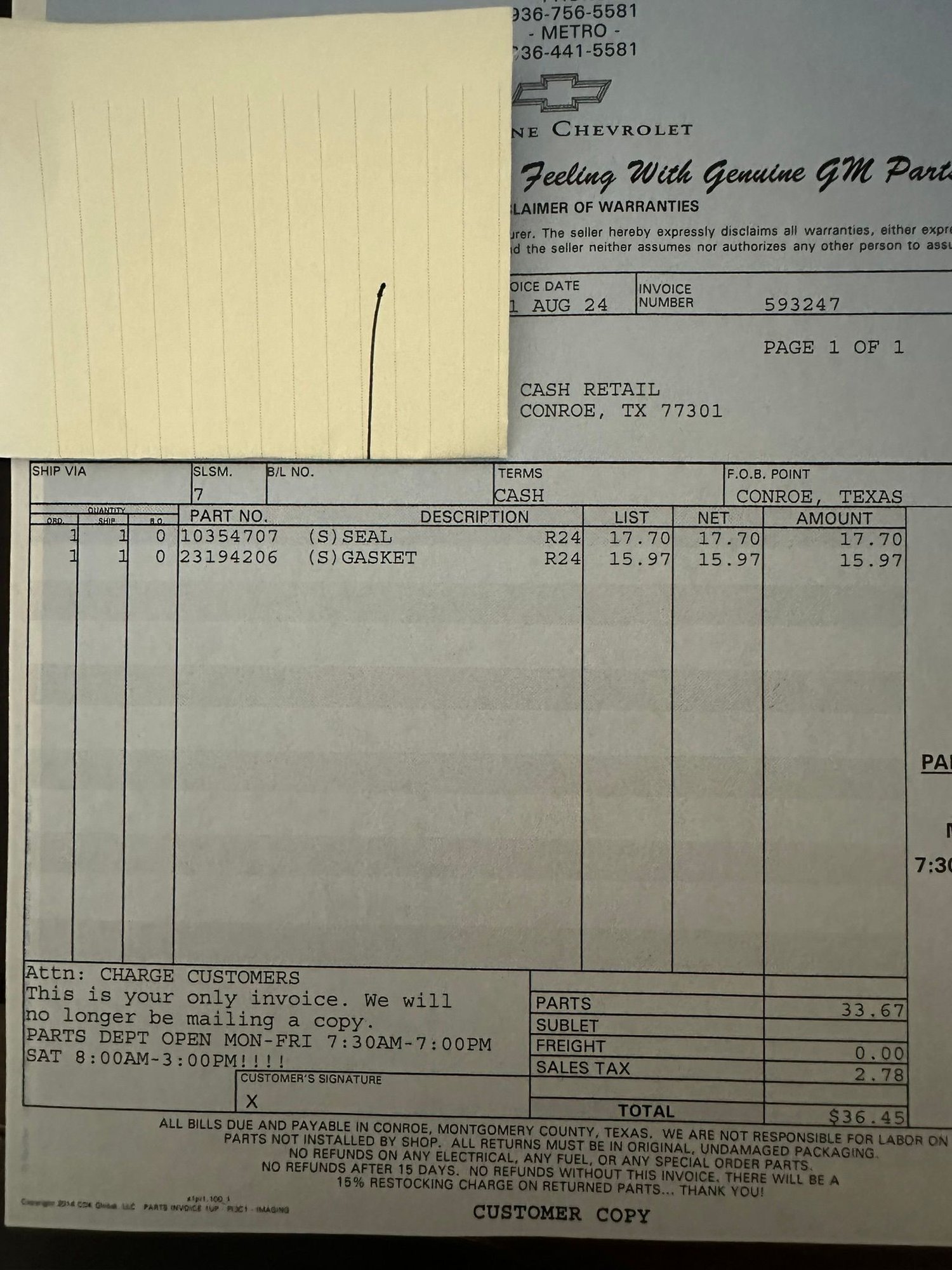 V4 Ticking after exhaust install - Page 3 - CorvetteForum - Chevrolet ...