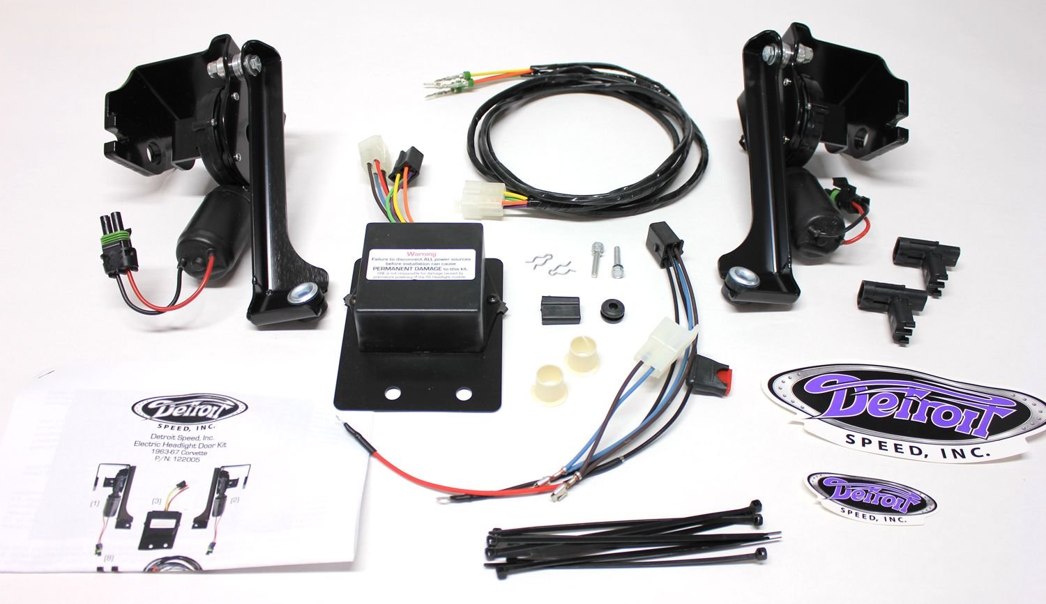 FS (For Sale) New C2 Detroit Speed Headlight Motor Kit (early design ...