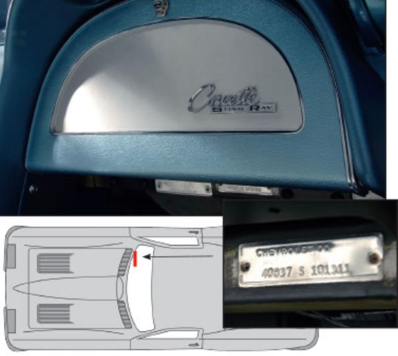 Vin & Trim Tag Location - CorvetteForum - Chevrolet Corvette Forum ...