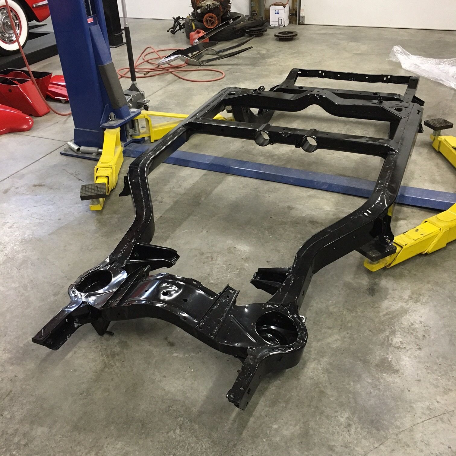 Photos of Restored Frames - CorvetteForum - Chevrolet Corvette Forum ...