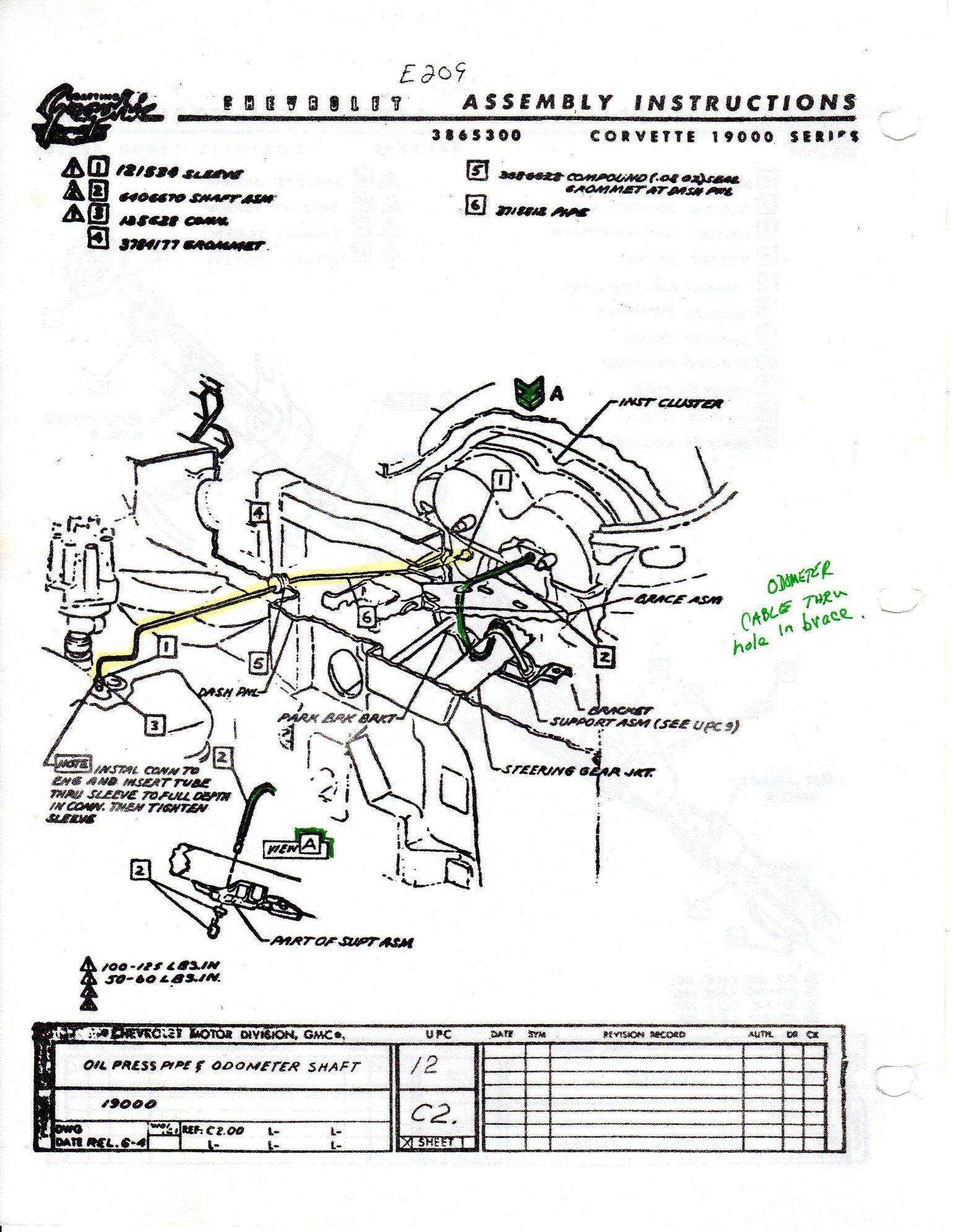 Odometer reset cable routing? - CorvetteForum - Chevrolet Corvette ...