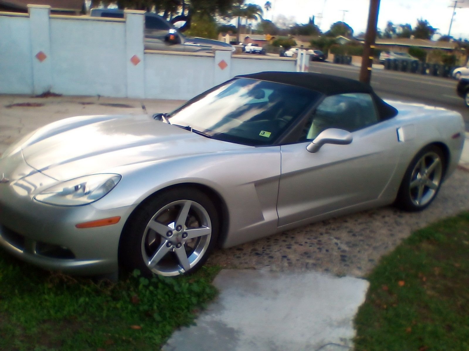 FS (For Sale) 2006 SILVER CORVETTE Convertible for sale ...