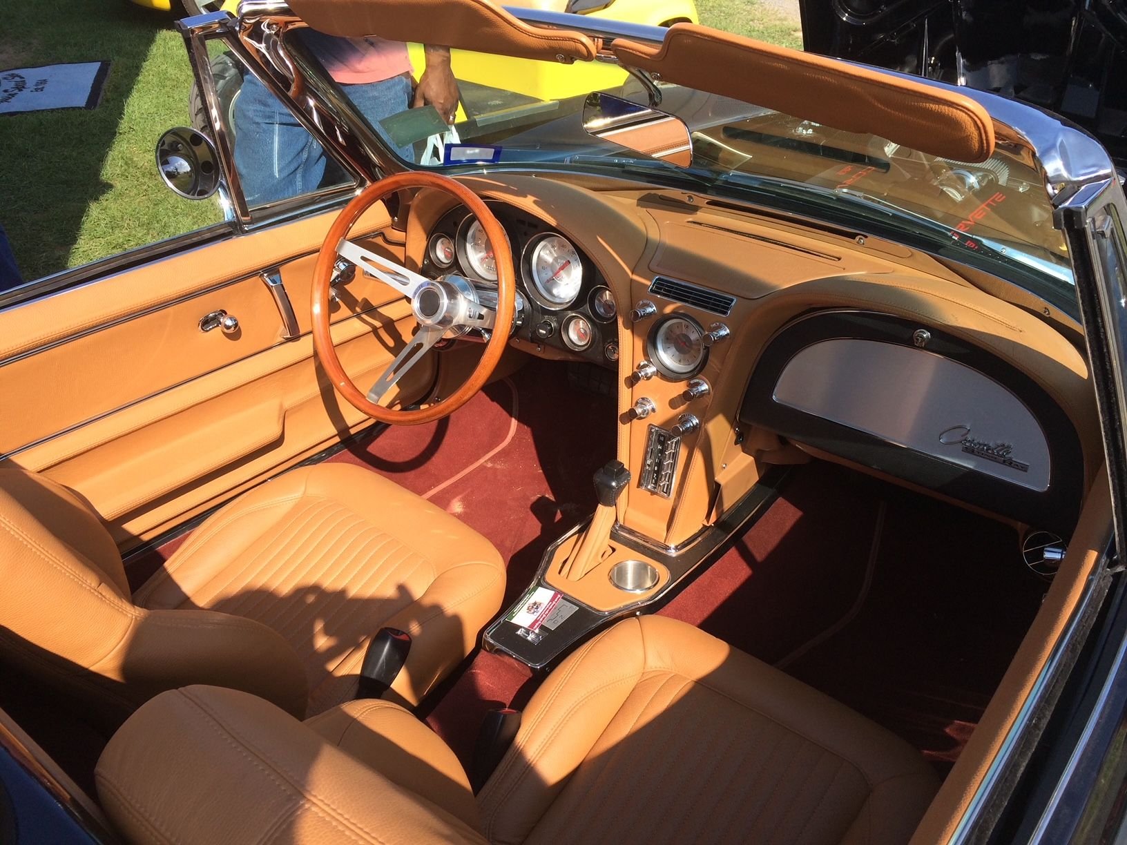 Anyone ever install Leather Interior on a C2 - CorvetteForum ...