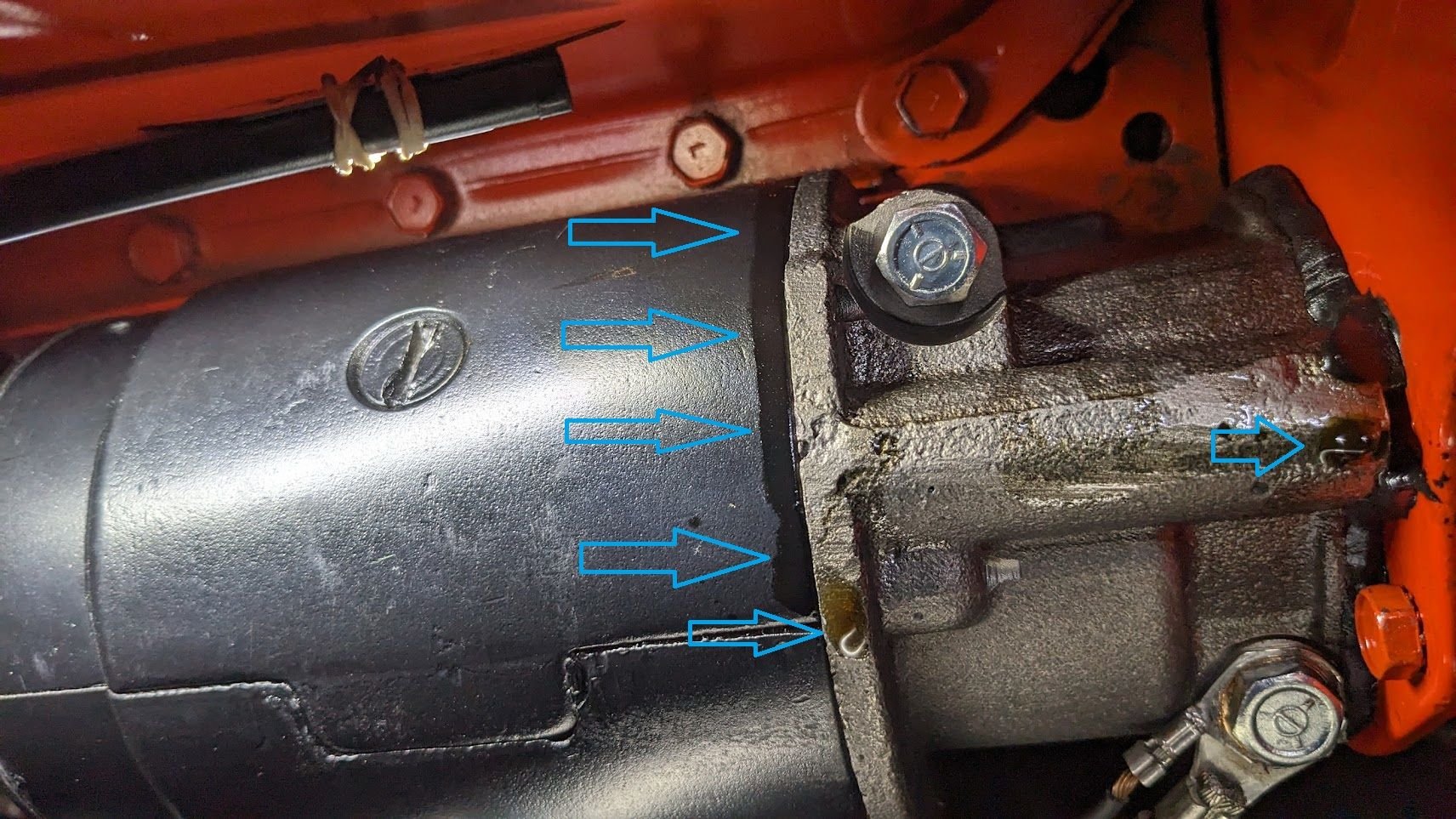 C2 I think I found the source of an engine drip. What do you think ...