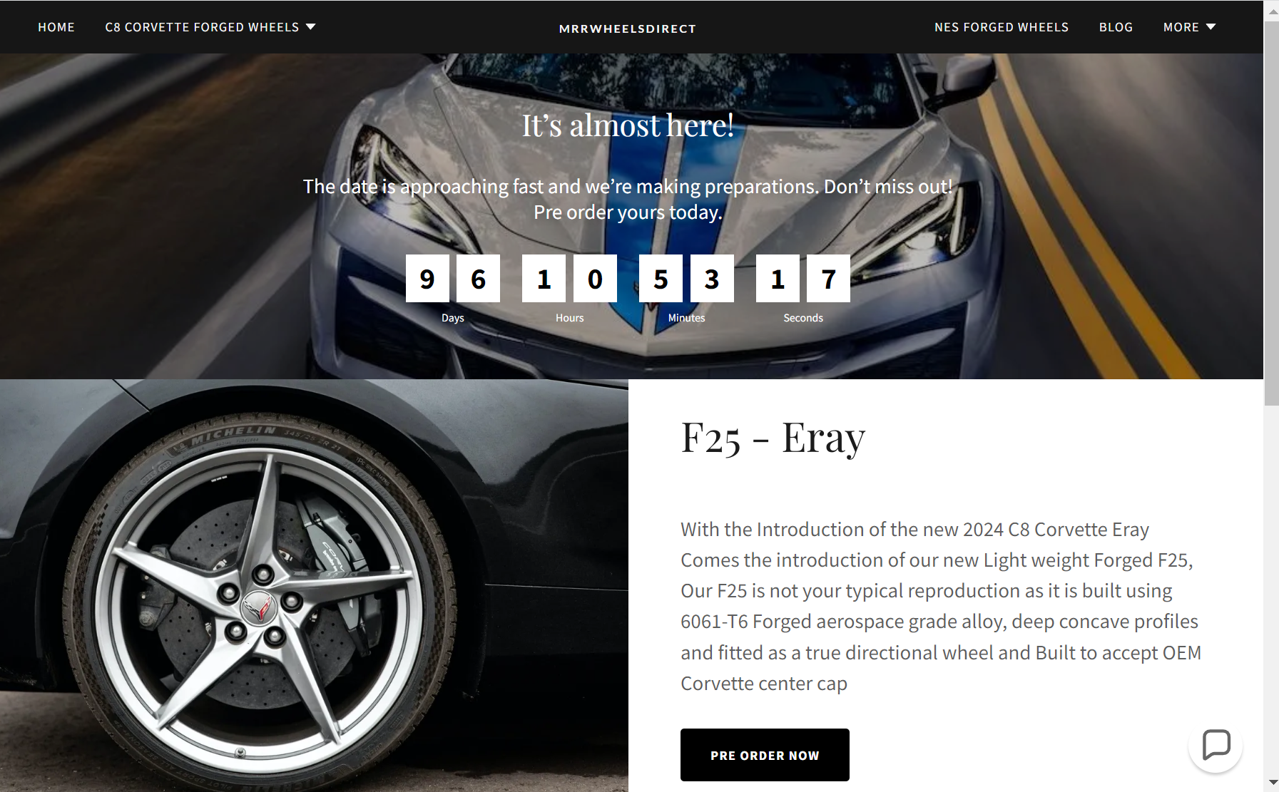 Eray Forged wheel official Pre order thread by MRR Wheels - CorvetteForum - Chevrolet Corvette ...