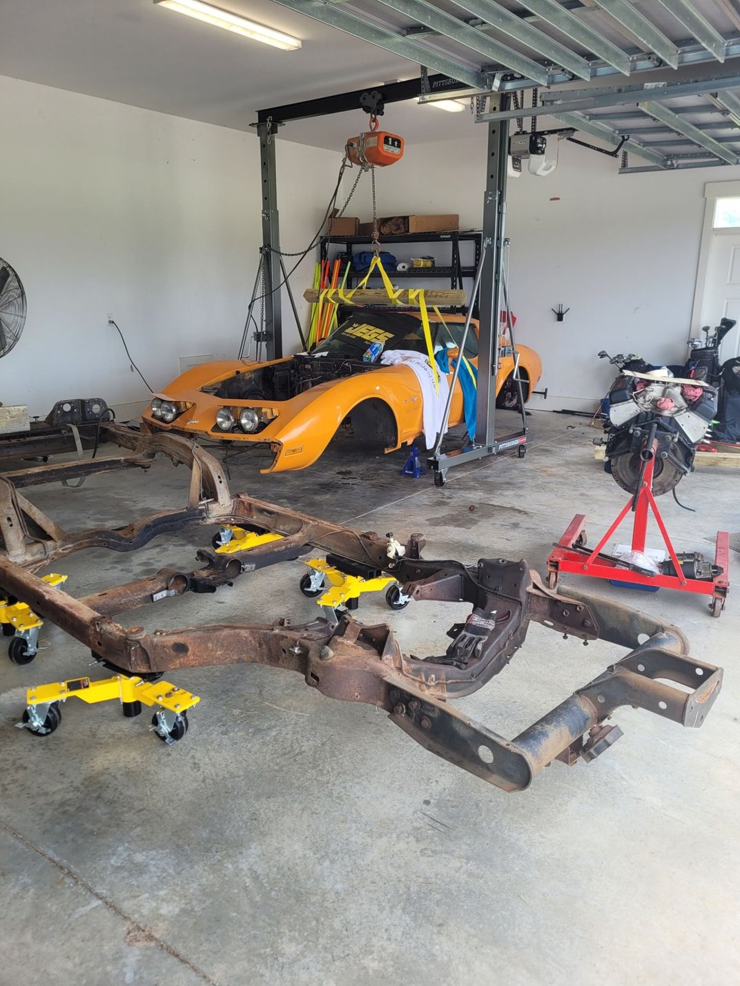 MD 77 Full restoration project - Body off - reassembly questions ...