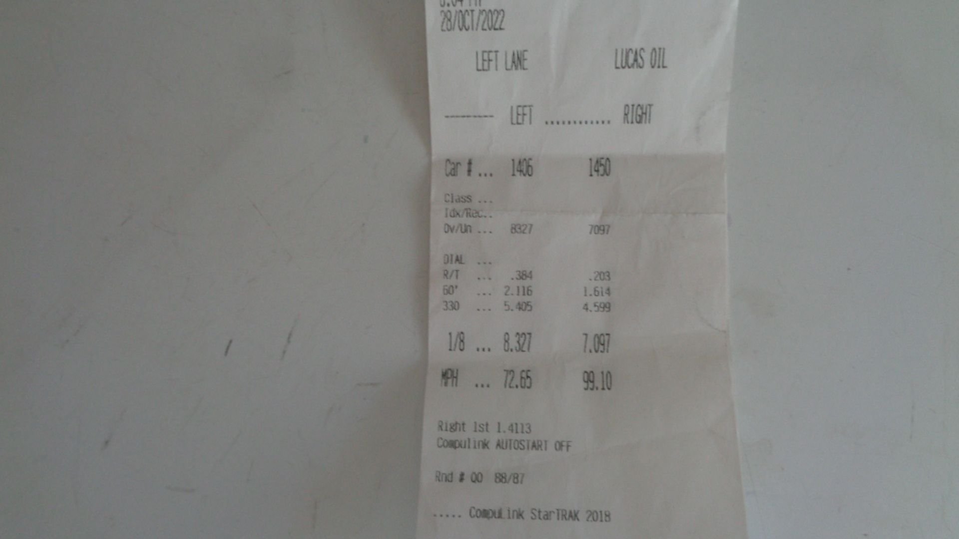 My latest 1/8th mile runs time slips Drags - CorvetteForum - Chevrolet ...