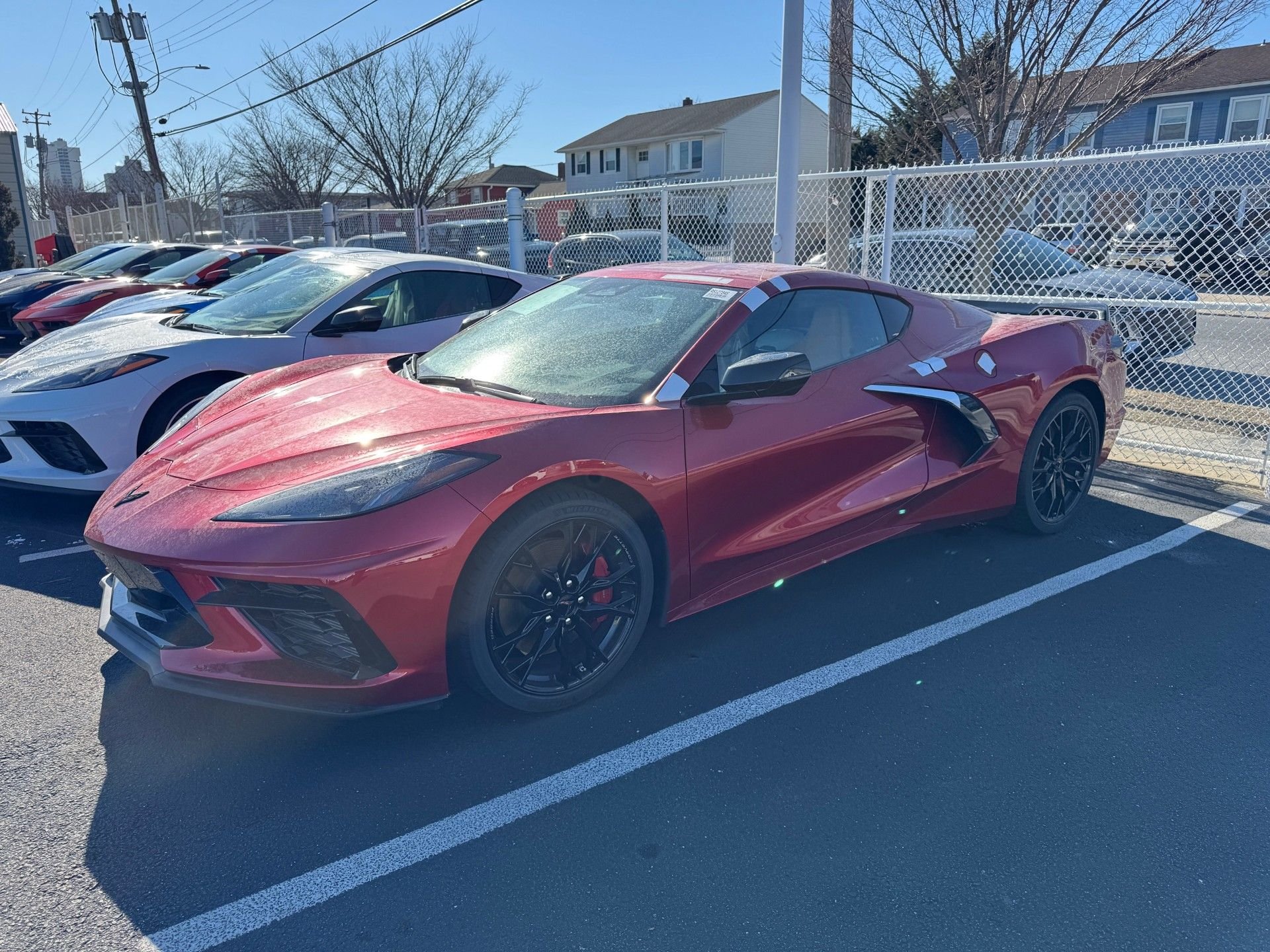 CIOCCA CORVETTE - 15% Off NEW 2024 Red Mist/Natural 2LT Z51 Coupe ...