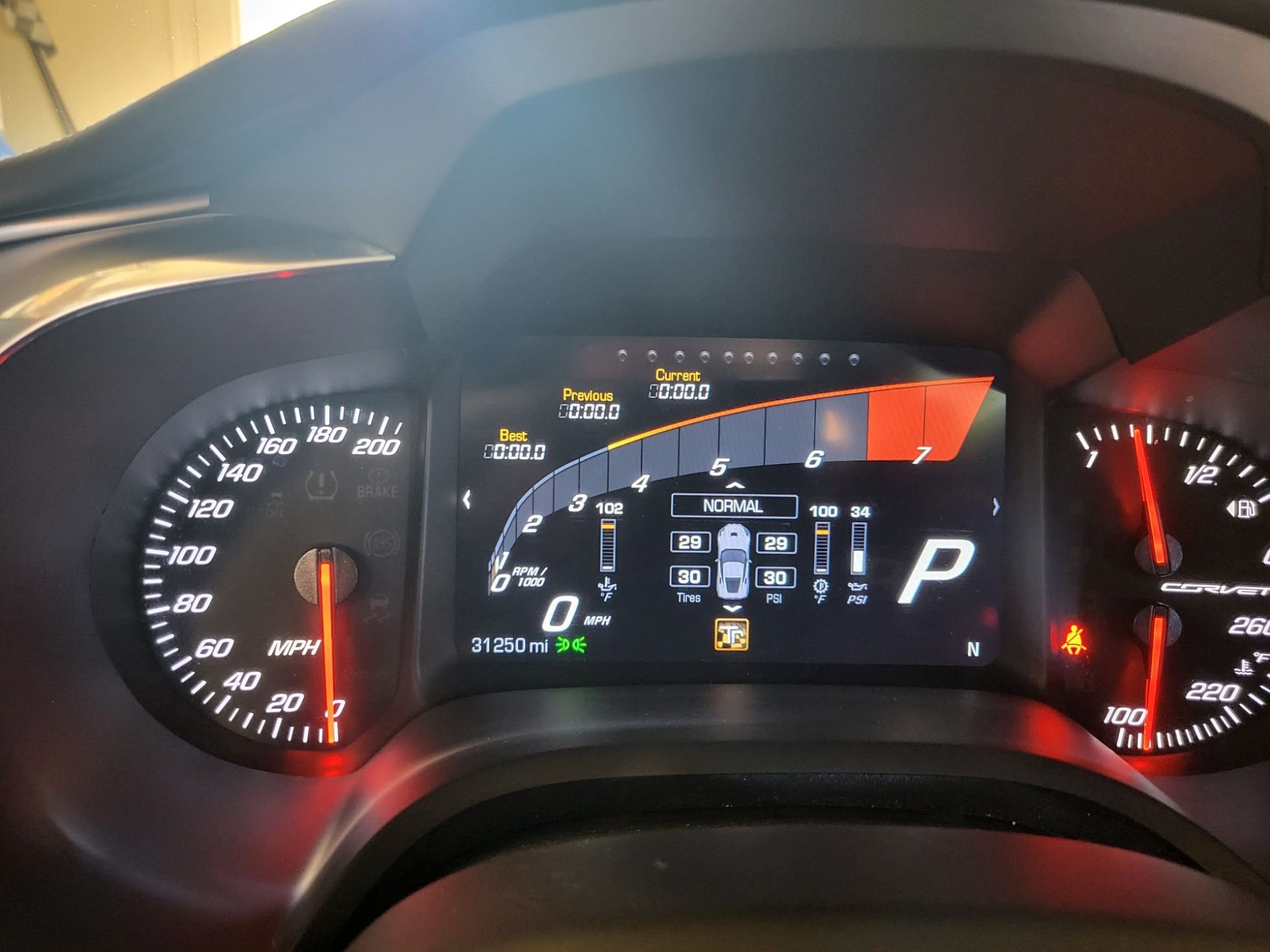 C7 Updated Track gauge cluster displays - CorvetteForum - Chevrolet ...