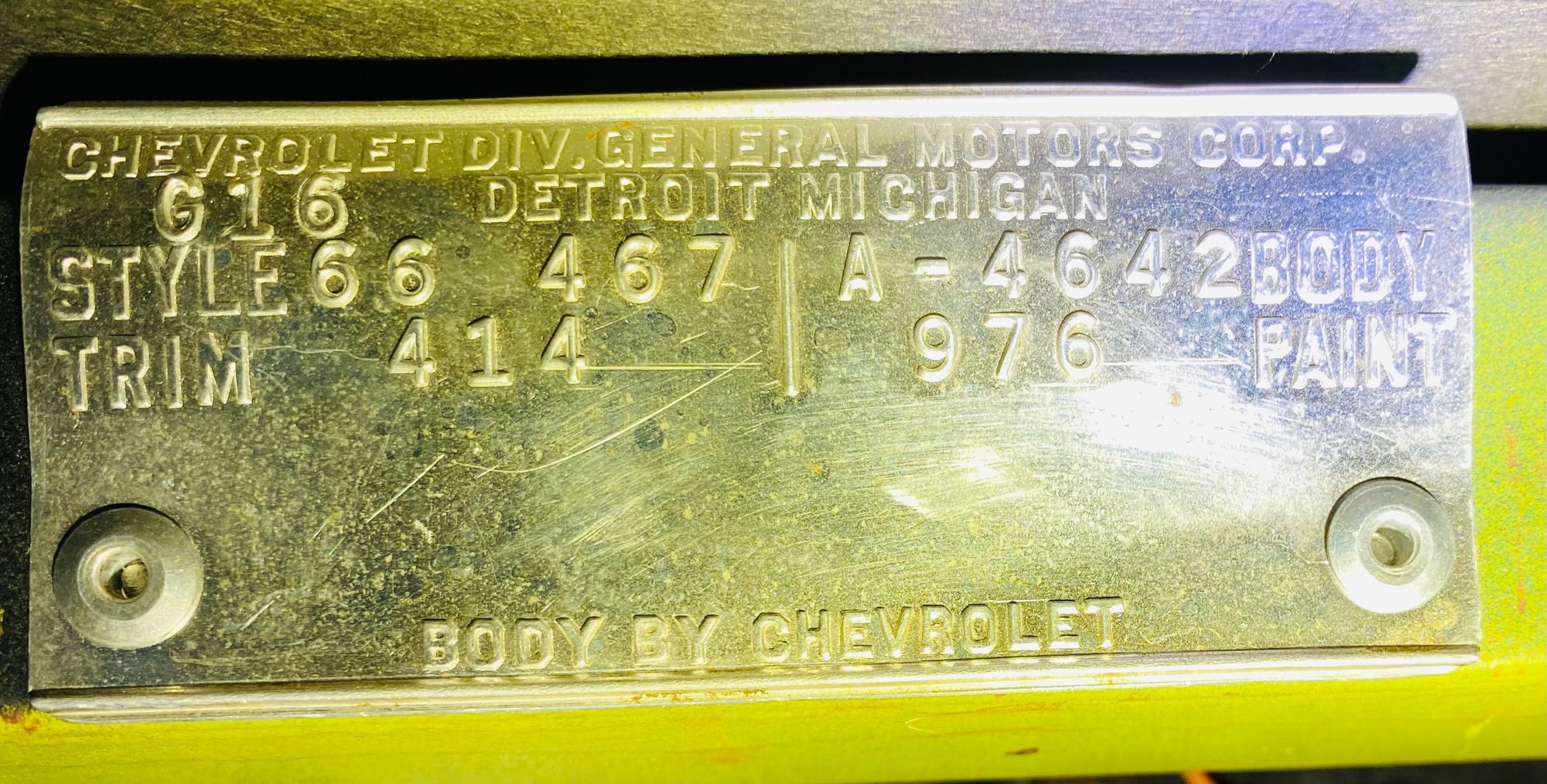 1966 C2 Corvette L79 Engine Stamping (CE or not) - CorvetteForum ...