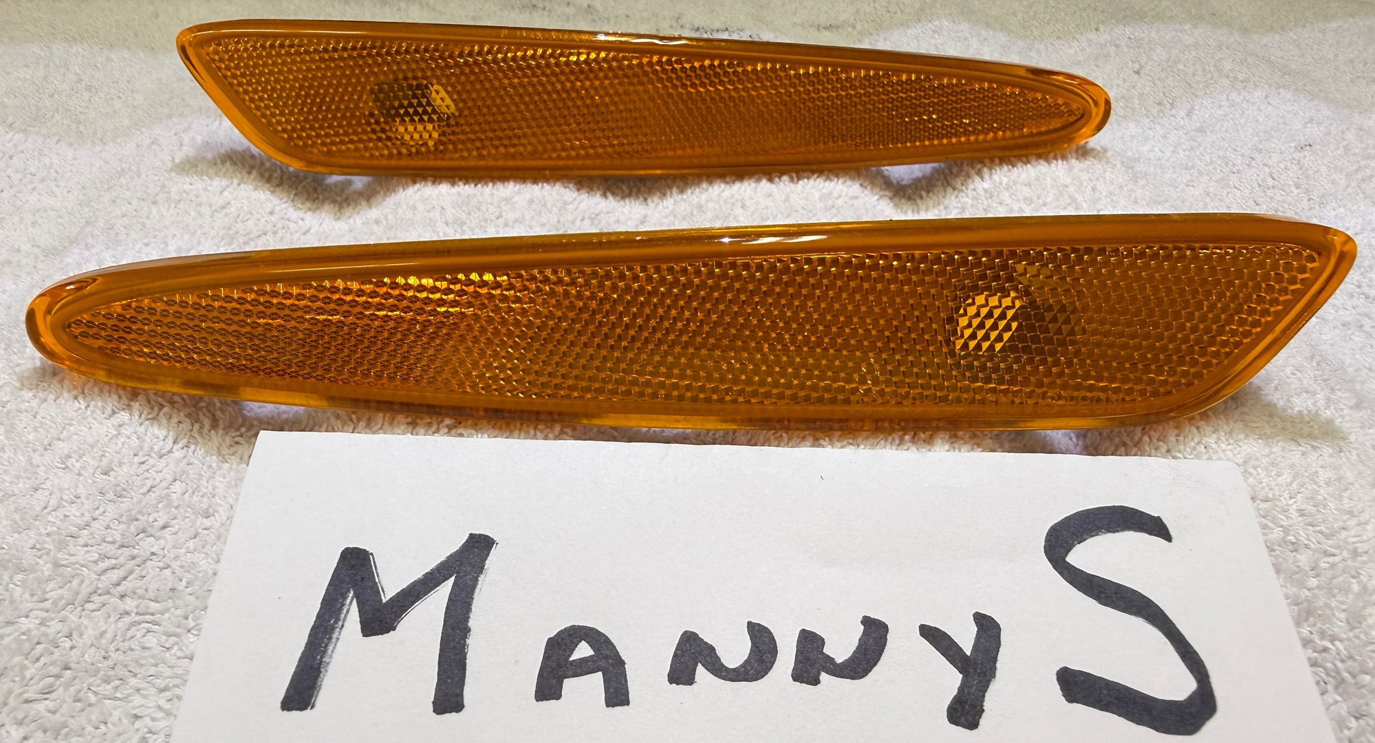 FS (For Sale) C6 amber OEM front fender side marker lights (2 ...