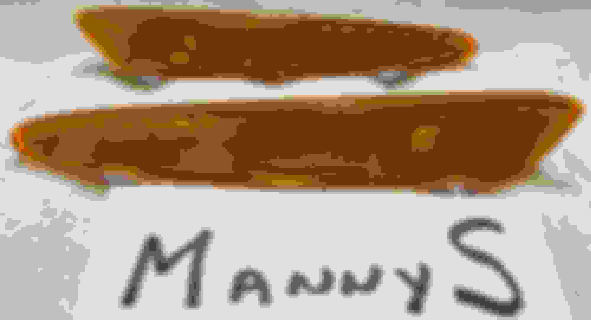 FS (For Sale) C6 amber OEM front fender side marker lights (2 ...