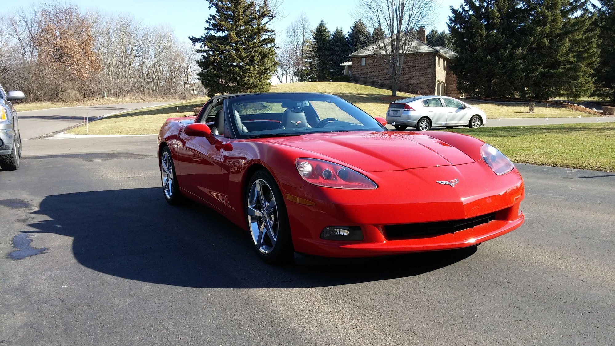 F/S: 2008 Victory Red Corvette, LS3 w) MN6, Z51 suspension, NPP exhaust ...