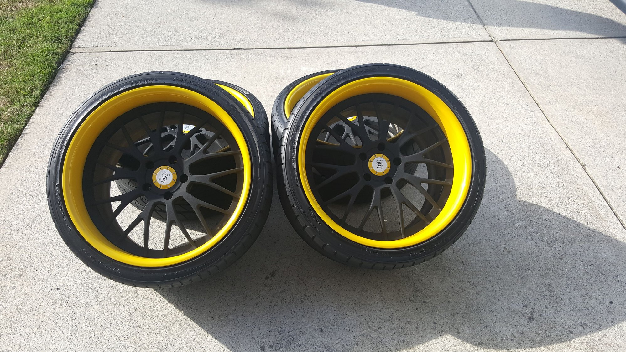 FS (For Sale) forged 360 wheels - CorvetteForum - Chevrolet Corvette ...