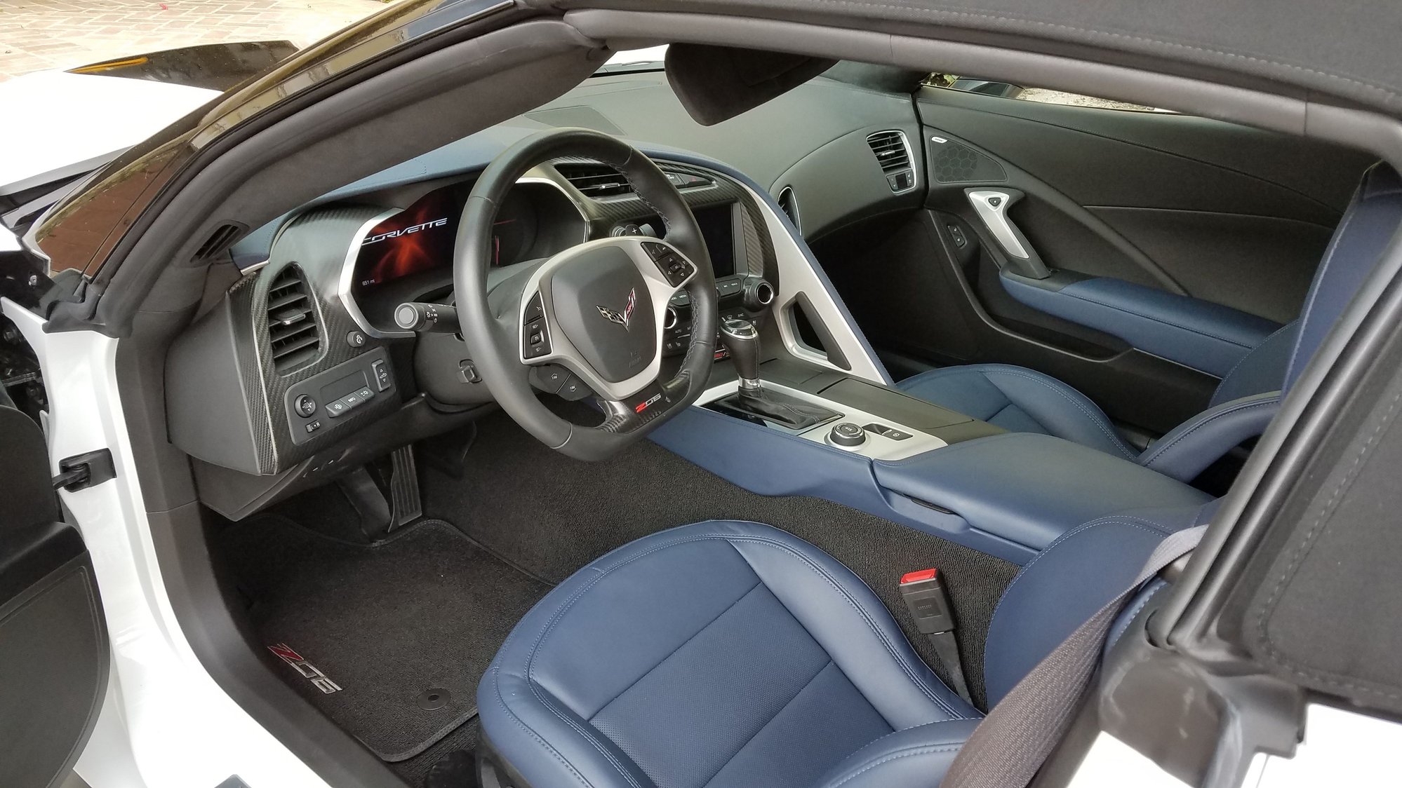 Blue interior - CorvetteForum - Chevrolet Corvette Forum Discussion