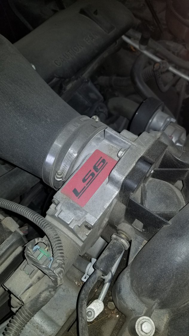 LS1 Sticker on 04 Z06 throttle body? - CorvetteForum - Chevrolet ...