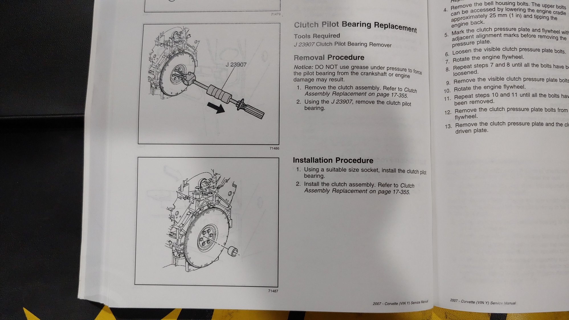 Z06 Greasing the propeller shaft or pilot bearing? - CorvetteForum ...