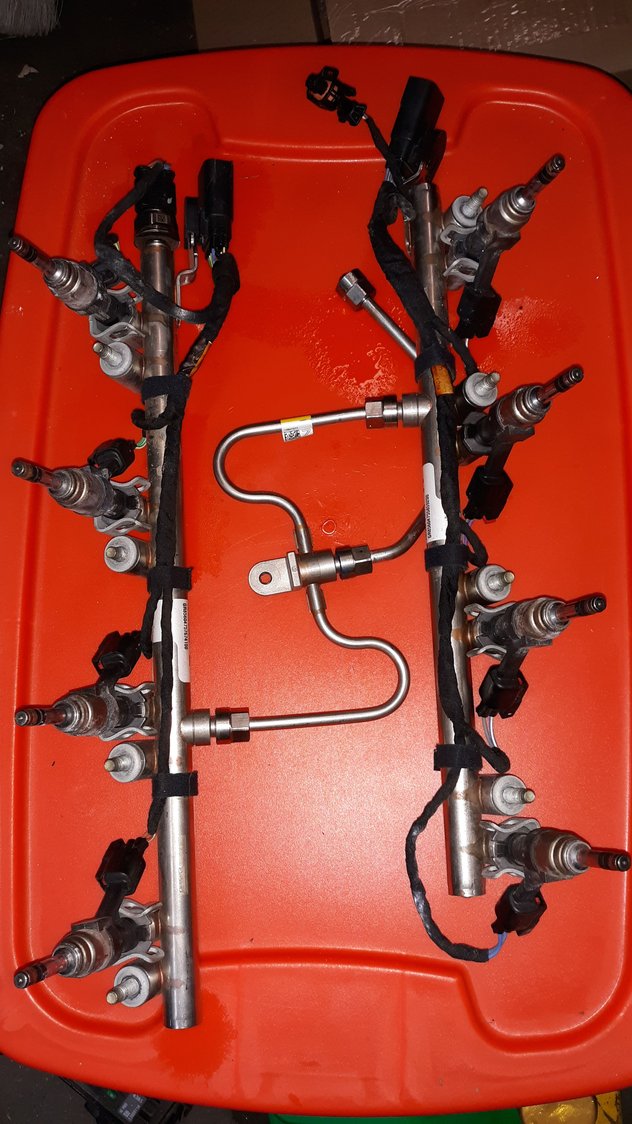 FS (For Sale) LT4 Fuel injector fuel rails, fuel lines - CorvetteForum - Chevrolet Corvette ...