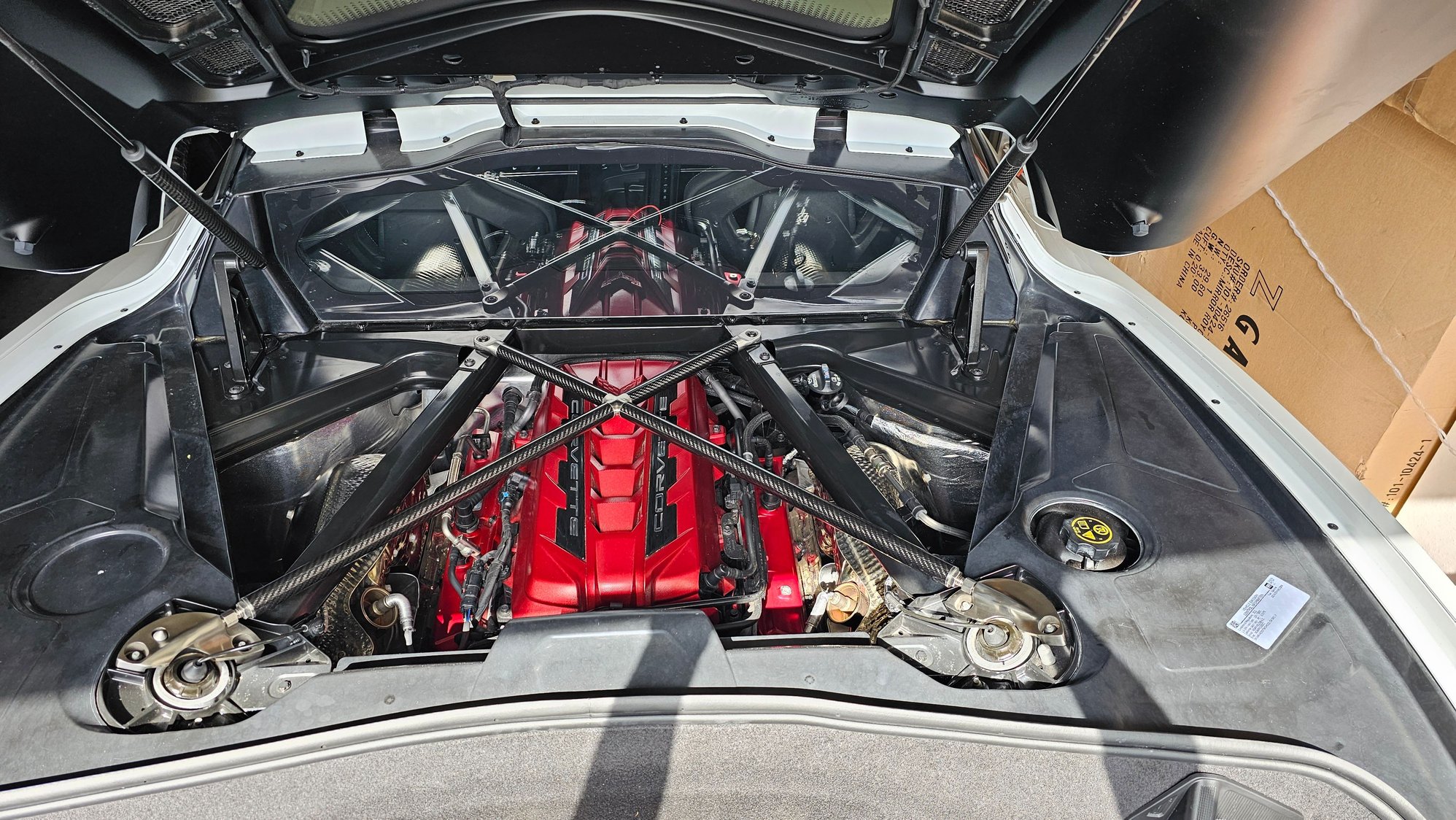 Installed the c8 chassis cross brace.... impressions... - CorvetteForum ...