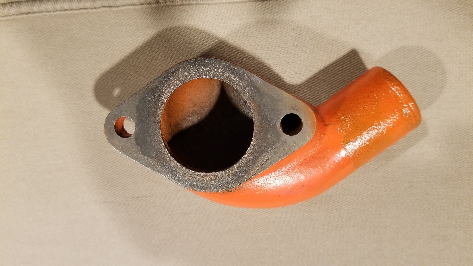 FS (For Sale) Original GM C-1 Thermostat Housing 3711268 Nice 55-62 ...