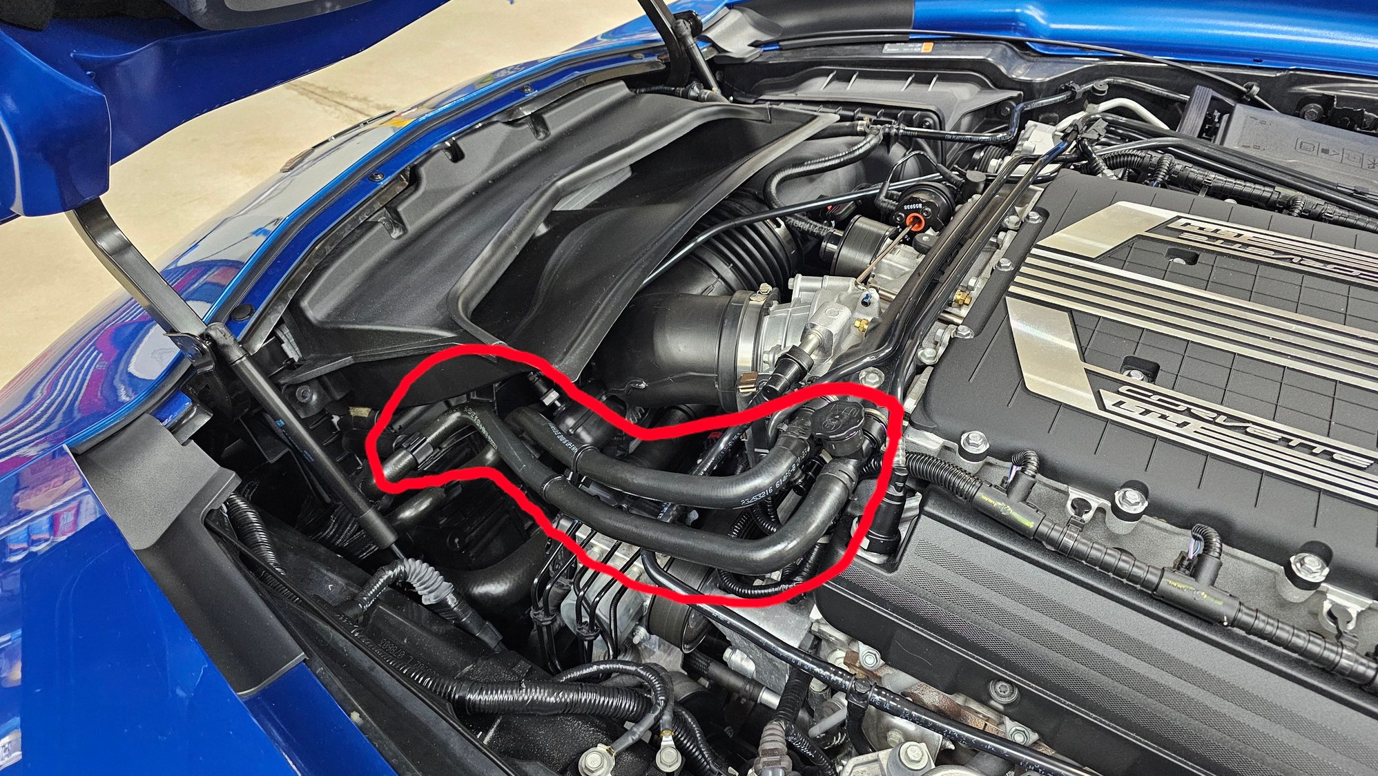 Decoding The Mystery What Size Are Those C7 Corvette Oil To Water Coolant Lines Really