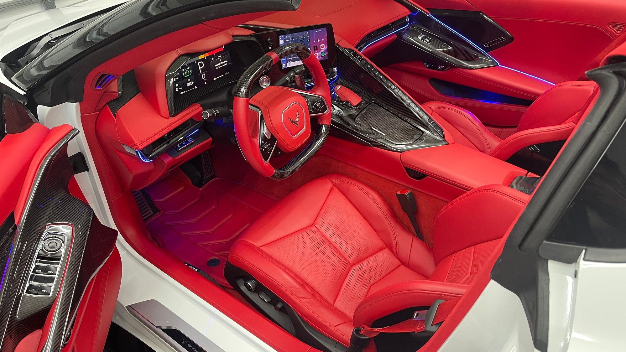 C8 Dipped Adrenaline Red Interior Makeover - CorvetteForum - Chevrolet ...