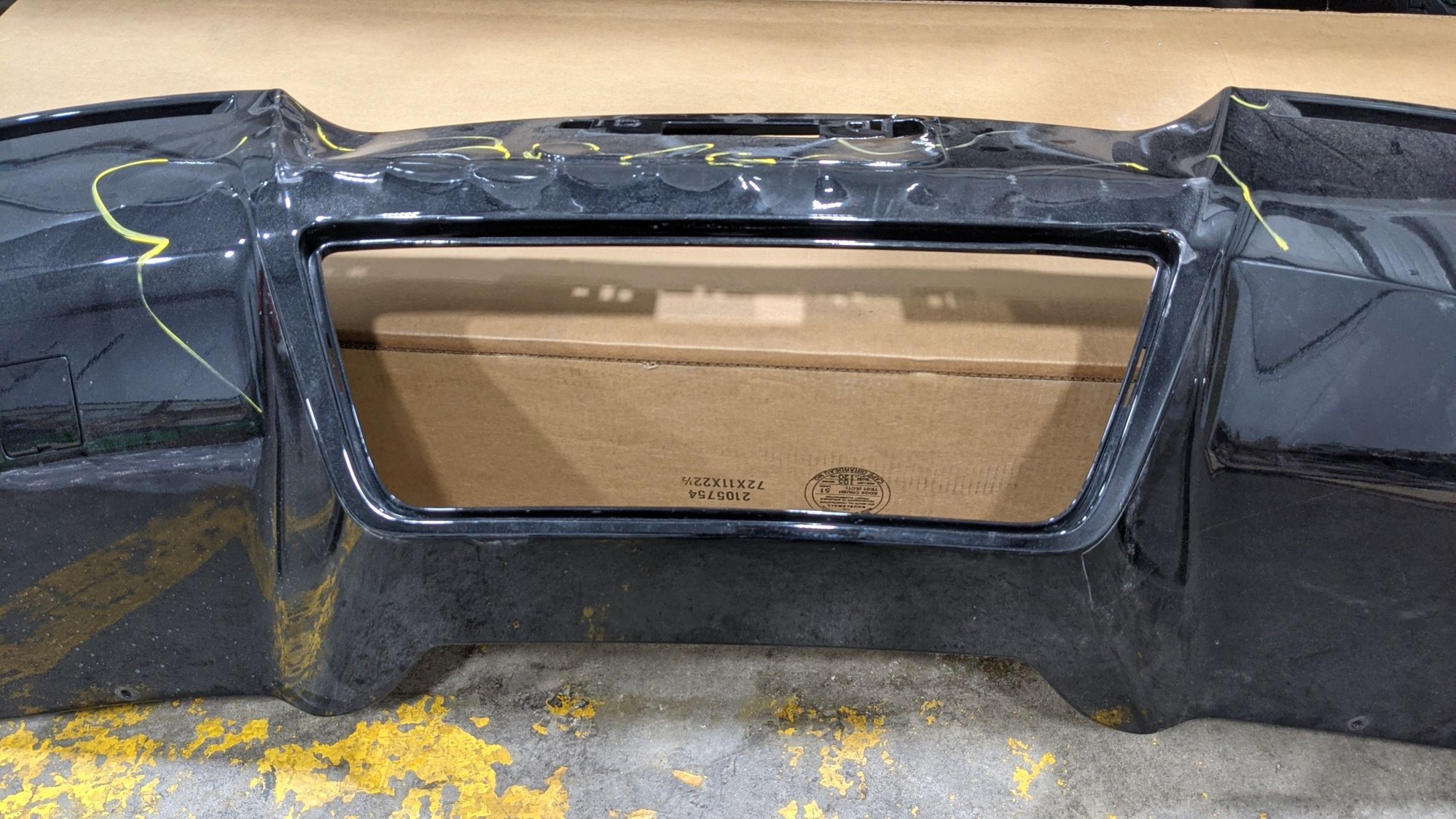 FS (For Sale) GM Rear Lower Fascia Bumper Cover with dent damage, GM ...