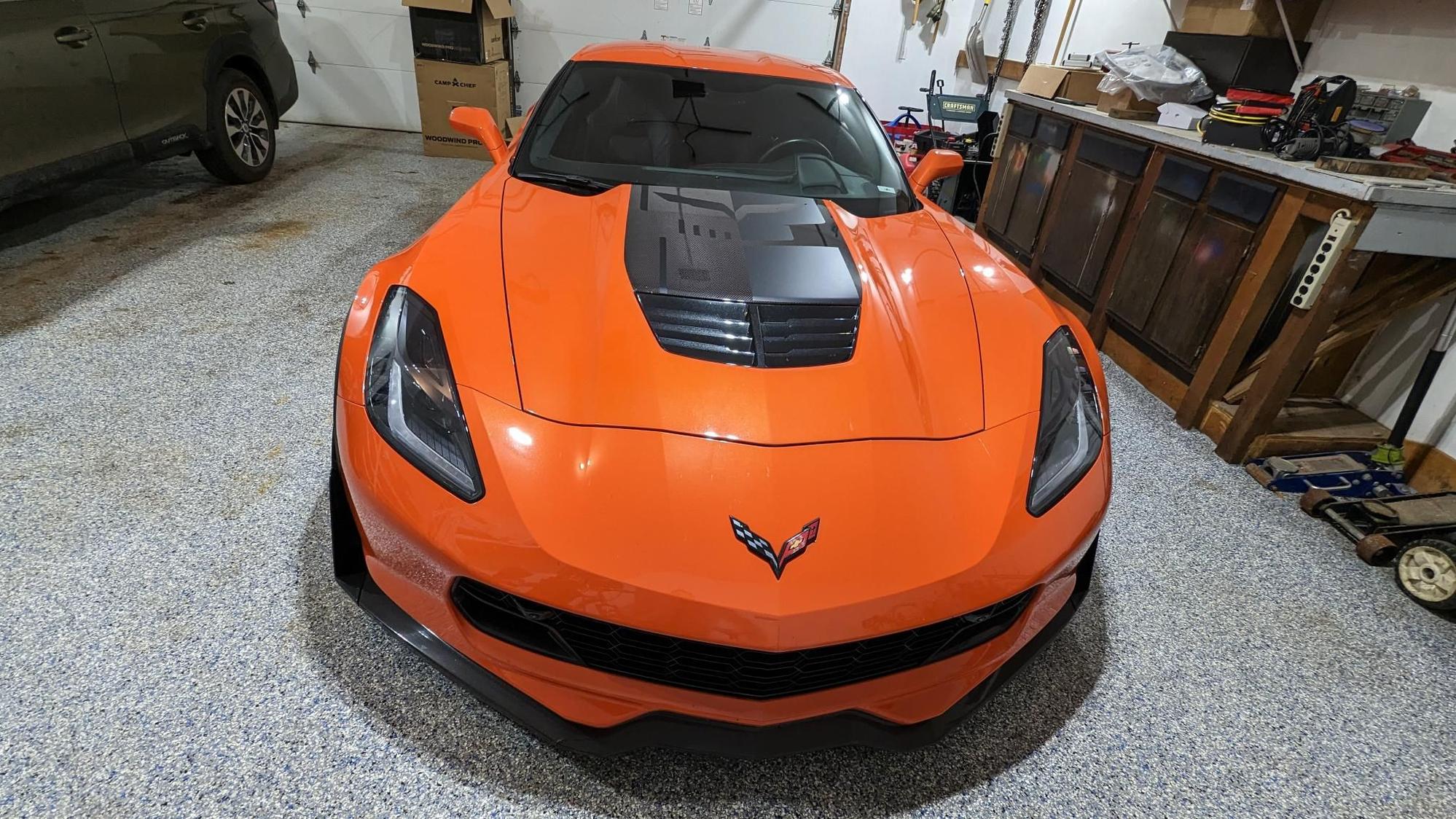 SOLD - 2018 Corvette Z06, Z07, M7, 3LZ, stage 3 aero - SEBRING ORANGE ...