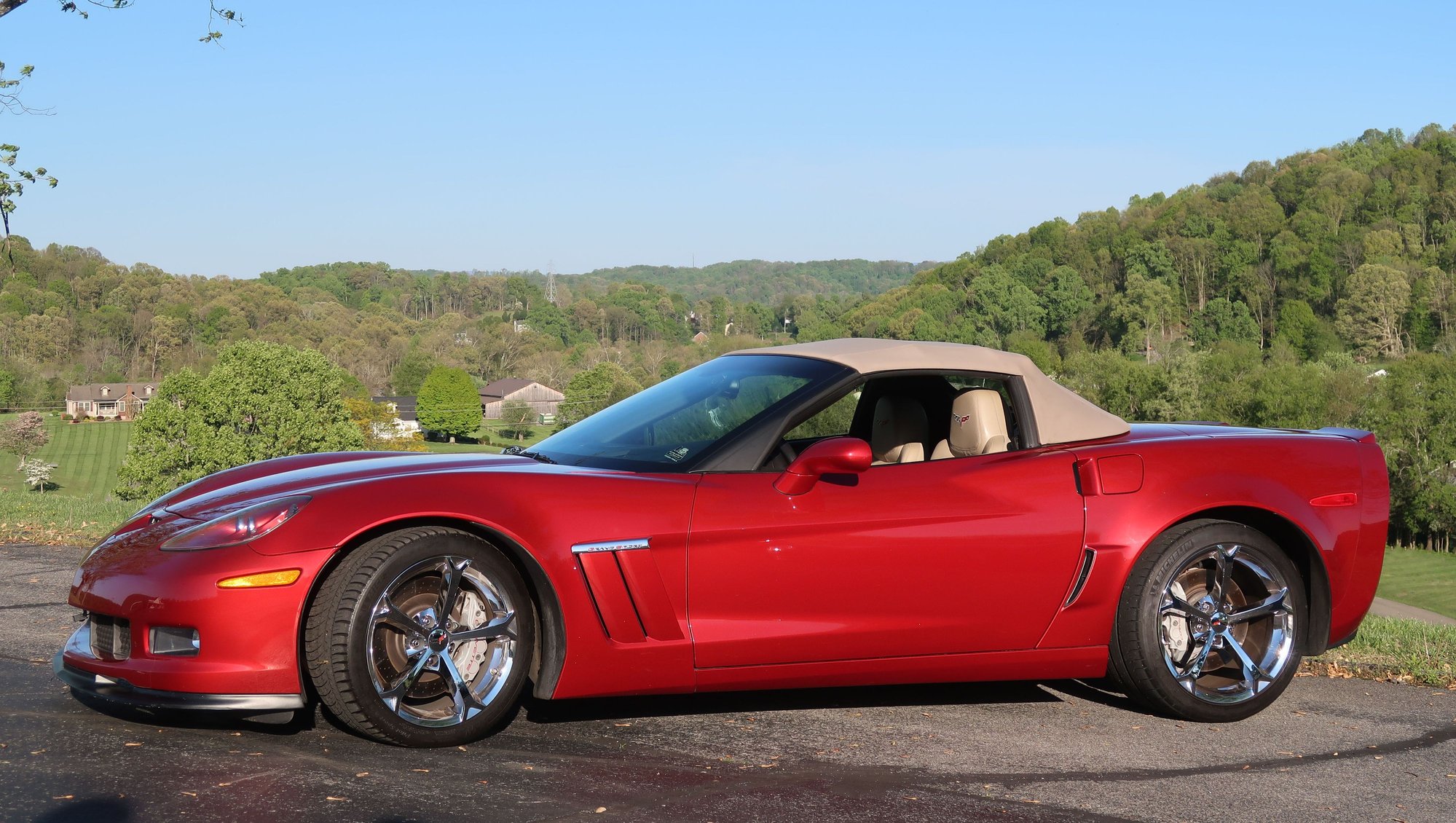 FS (For Sale) 2013 GS Crystal Red Convertible Corvette - CorvetteForum ...