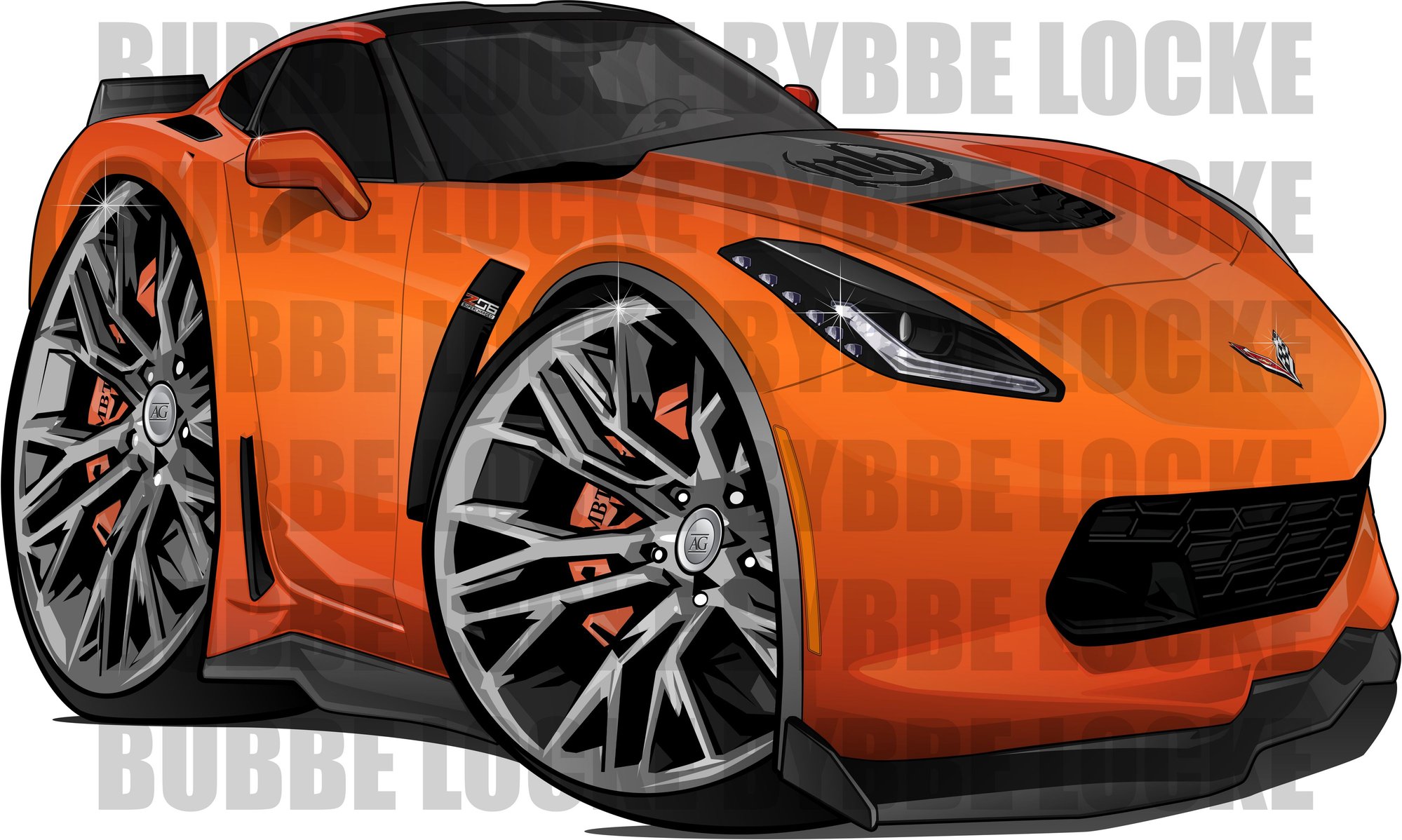 Car Toon Your Corvette Sale $75.00 - CorvetteForum - Chevrolet Corvette ...