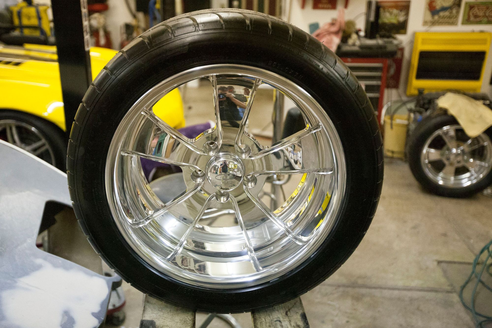Intro V rod wheels and Nitto tires O miles - CorvetteForum - Chevrolet ...