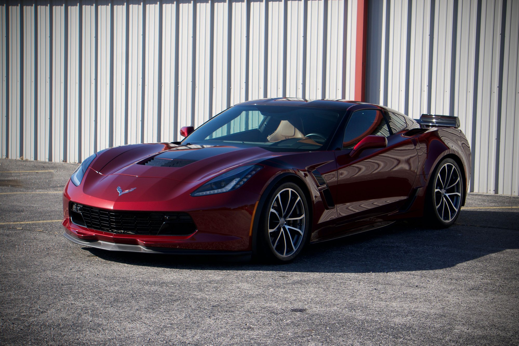 FS (For Sale) 2017 Grand Sport 3LT Long Beach Red / Kalahari interior ...