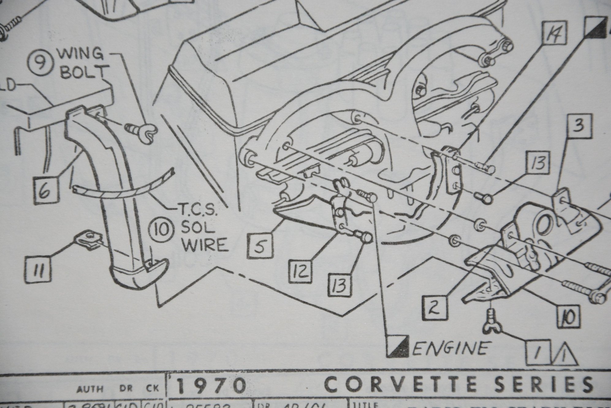 C1 RH Vertical Ignition Shield attach points - CorvetteForum ...