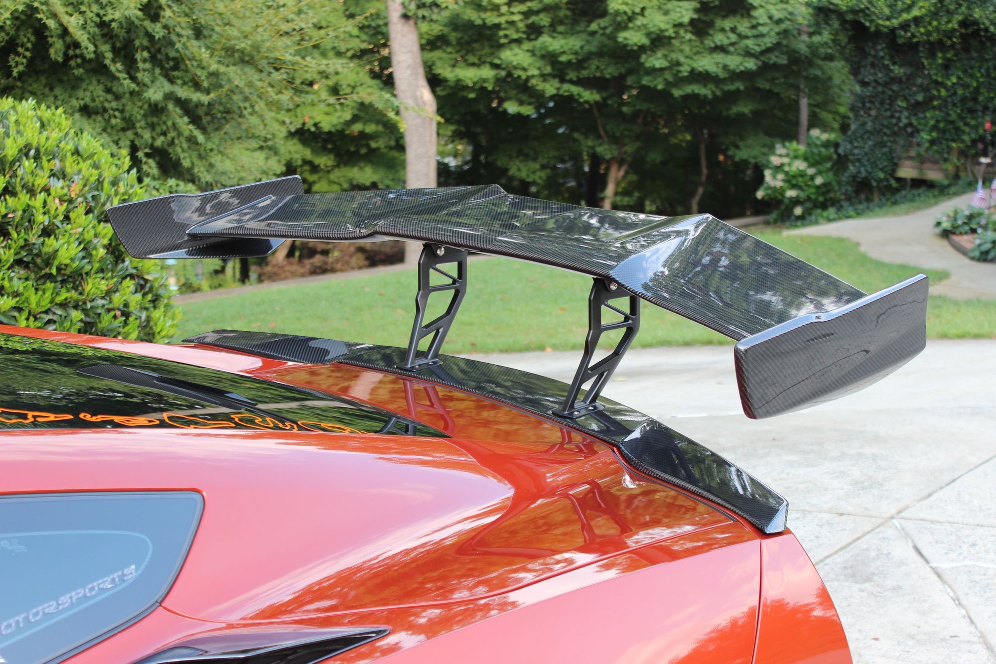 ZR1 style wing installation on 2015 Z06 - CorvetteForum - Chevrolet ...