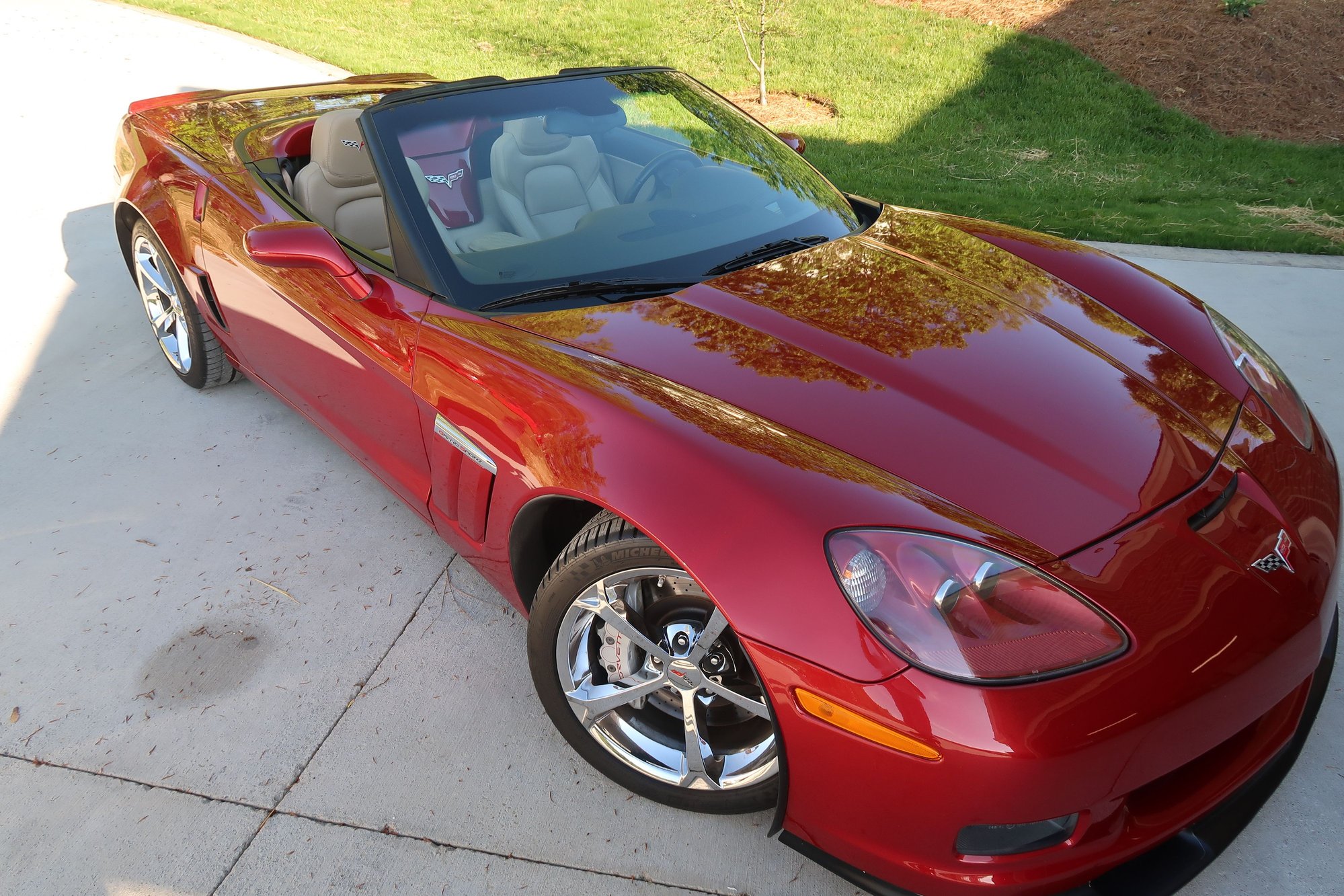 FS (For Sale) 2013 GS Crystal Red Convertible Corvette - CorvetteForum ...