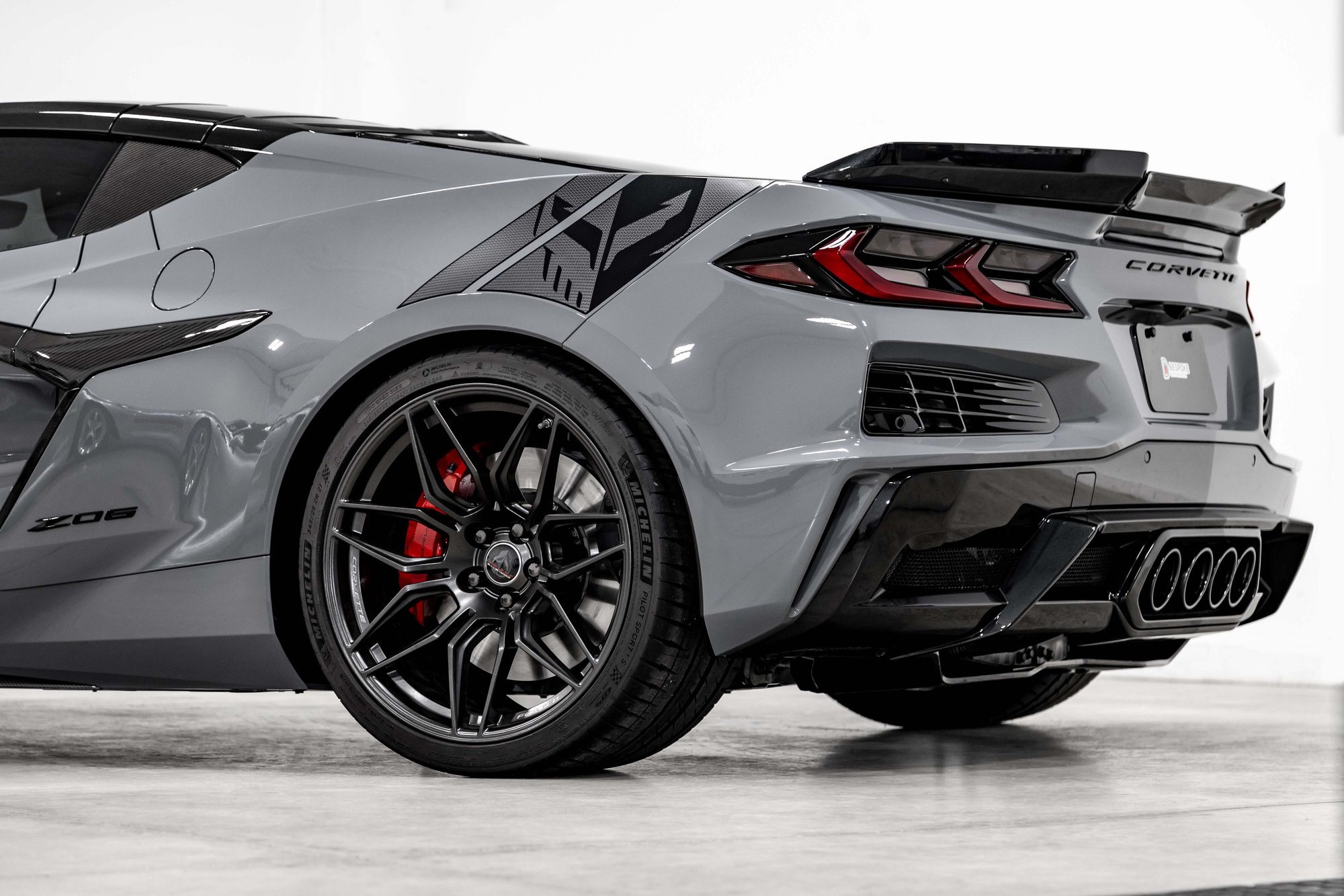 2024 Z06 3LZ Sea Wolf Gray coupe 3,900 miles - CorvetteForum ...