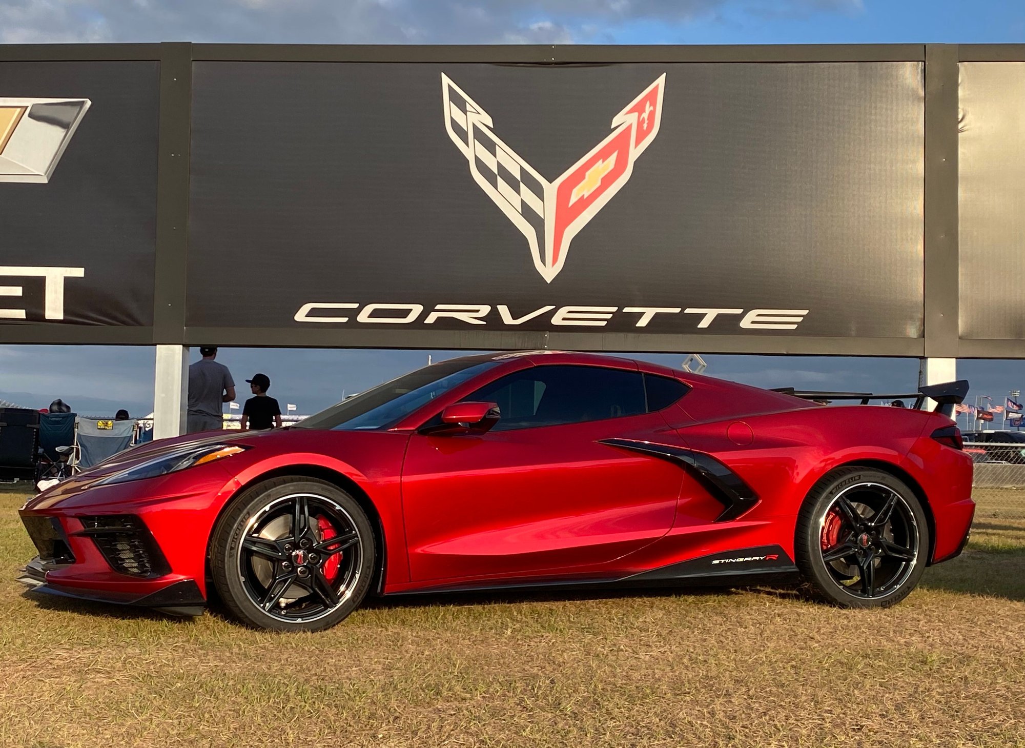 Corvette racing themed graphics package with jake and stingray r logos ...