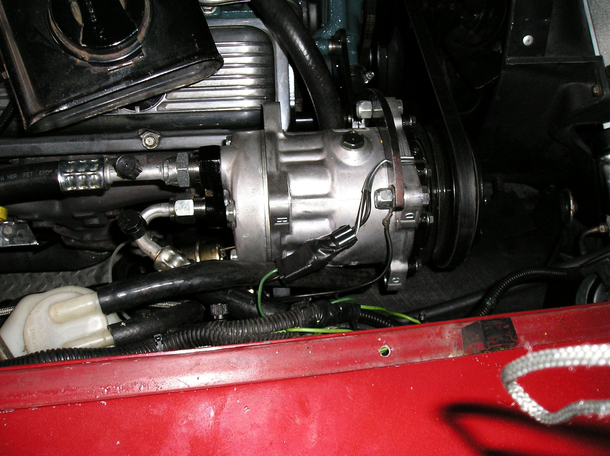 rear or normal exit Sanden 508 compressor upgrade - CorvetteForum ...