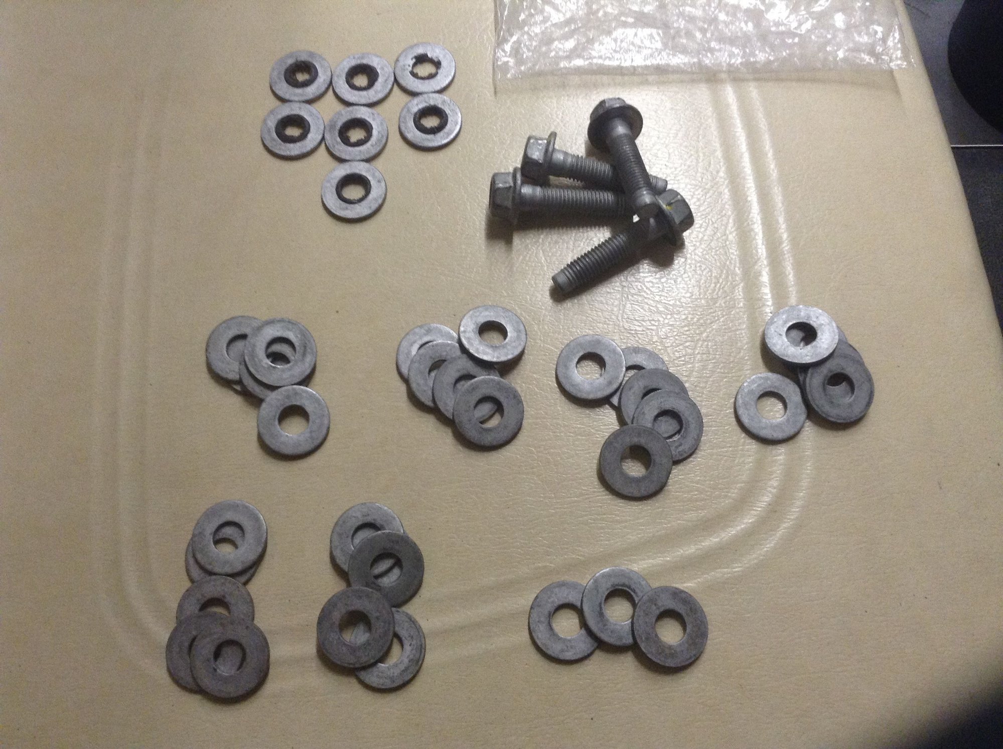 Allignment/Control arm washers. How many from factory? - CorvetteForum ...