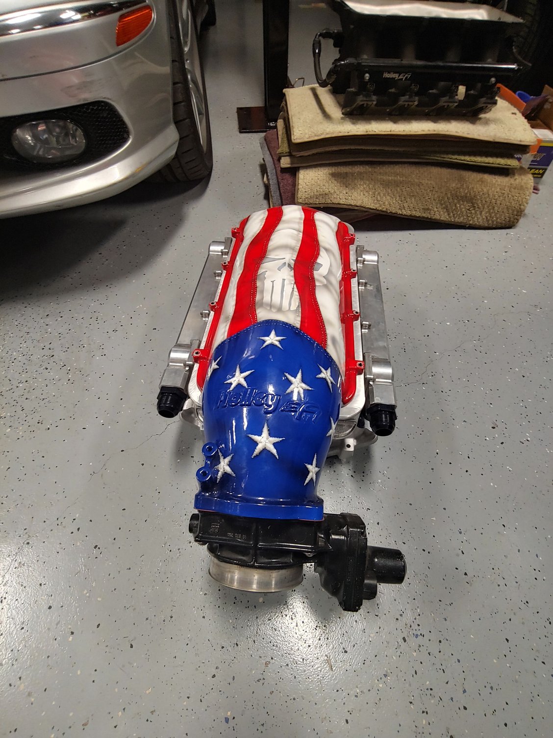FS (For Sale) American flag high ram with 417 intercooler ...