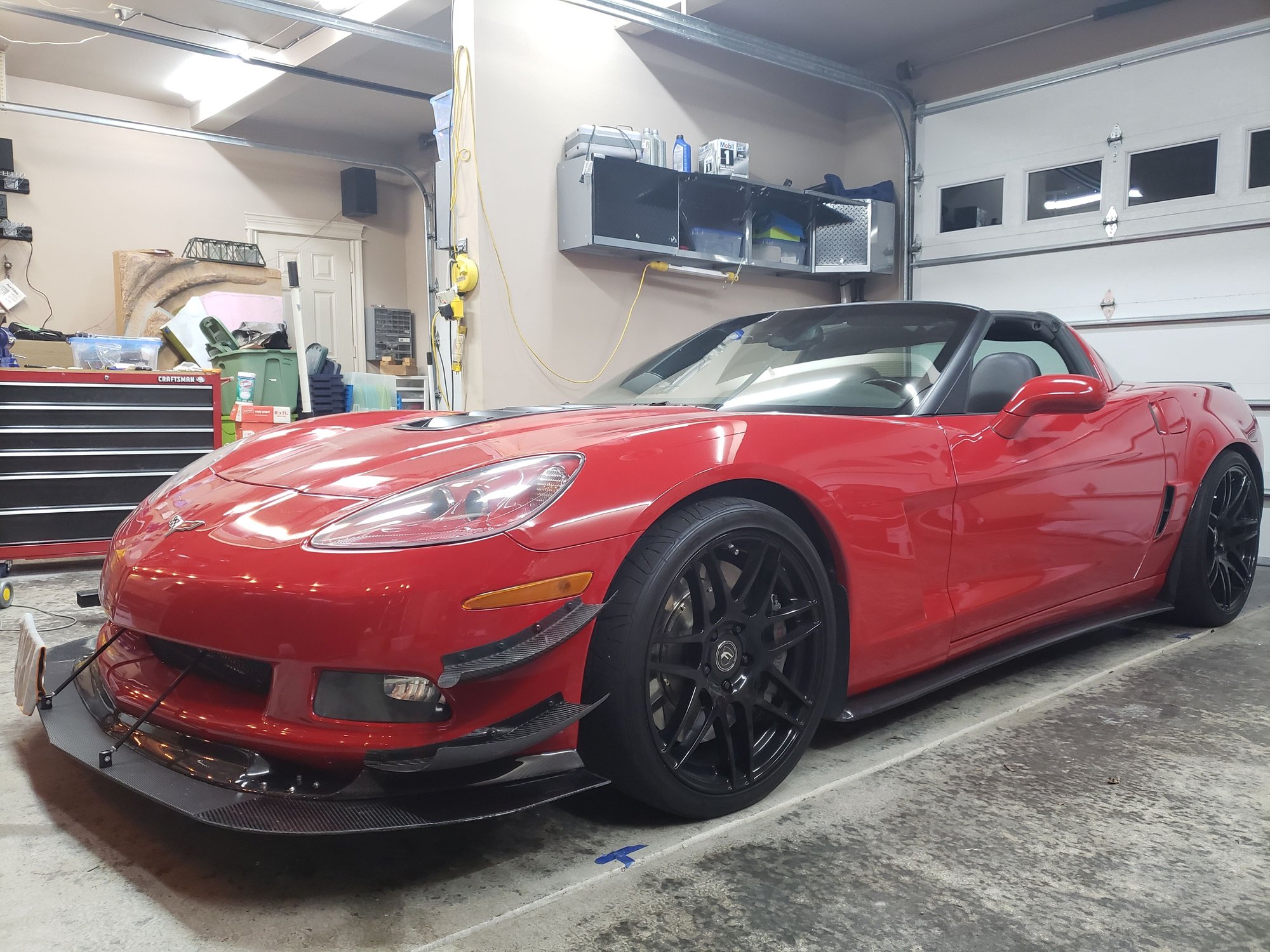 Custom Front Aero, Wings, Splitter, Support Rods, Grill, Carbon, On ...