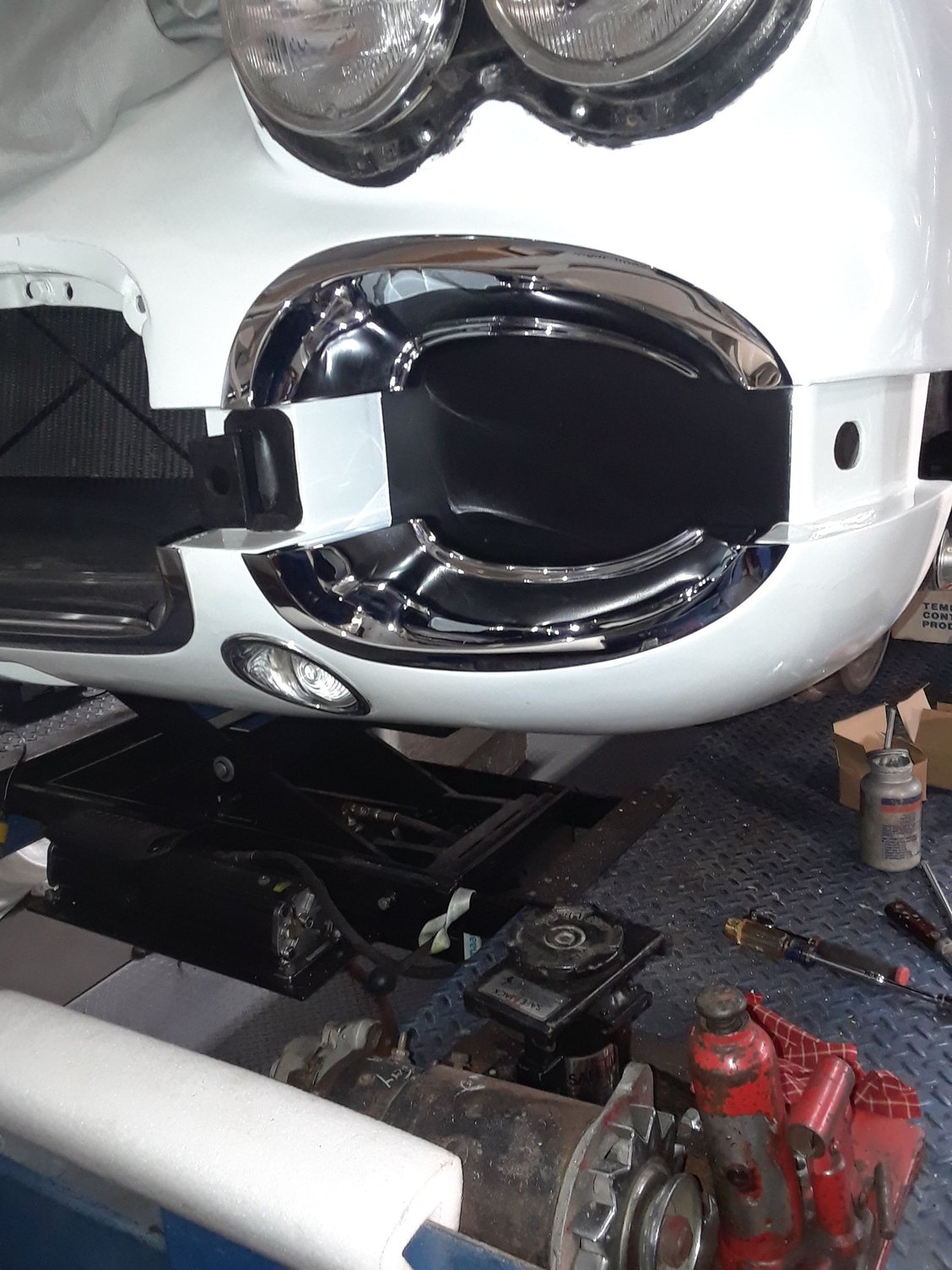 C1 Rear bumper install - CorvetteForum - Chevrolet Corvette Forum ...