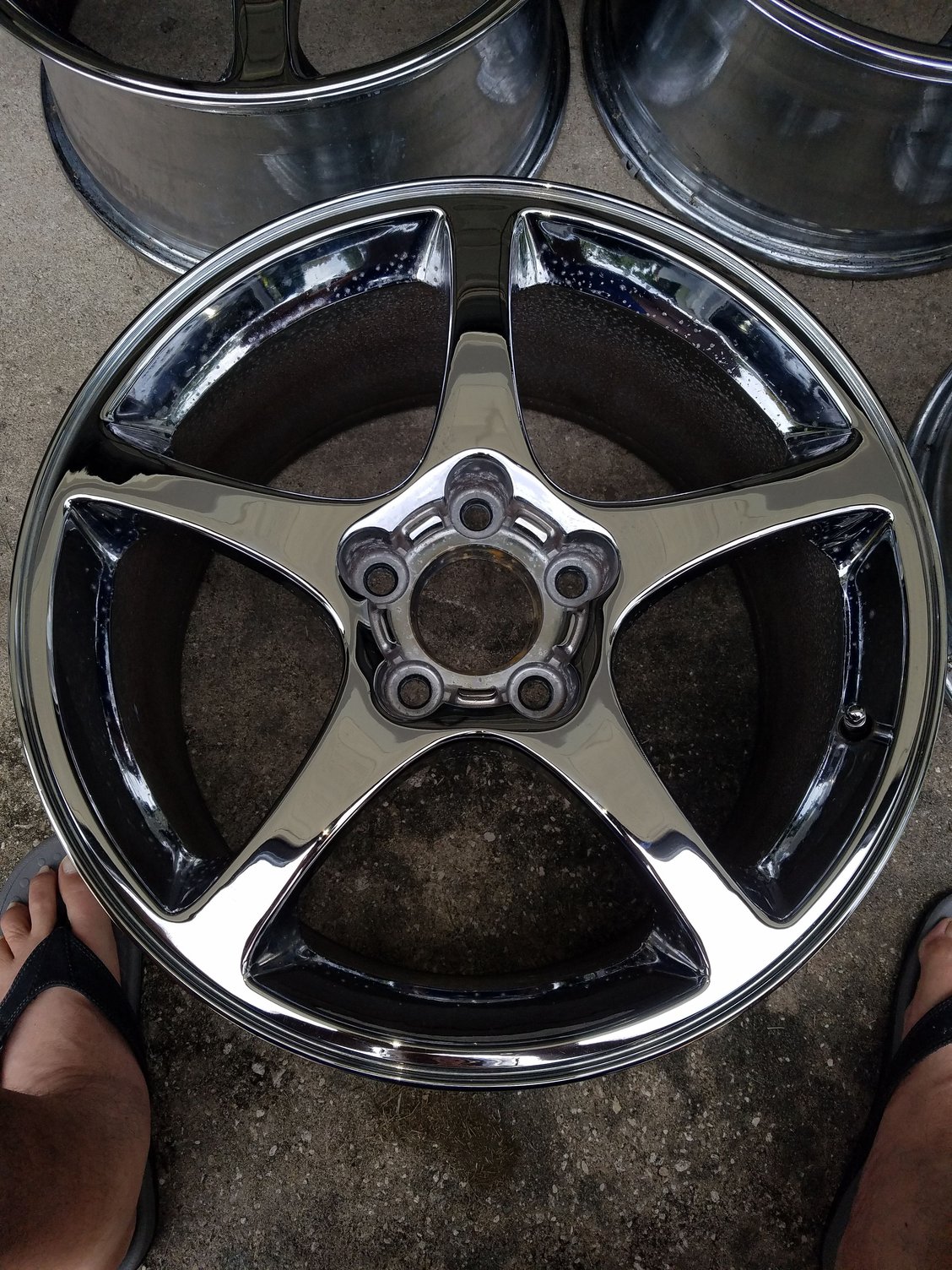 FS (For Sale) Chrome Speedline 5 Spoke - CorvetteForum - Chevrolet ...
